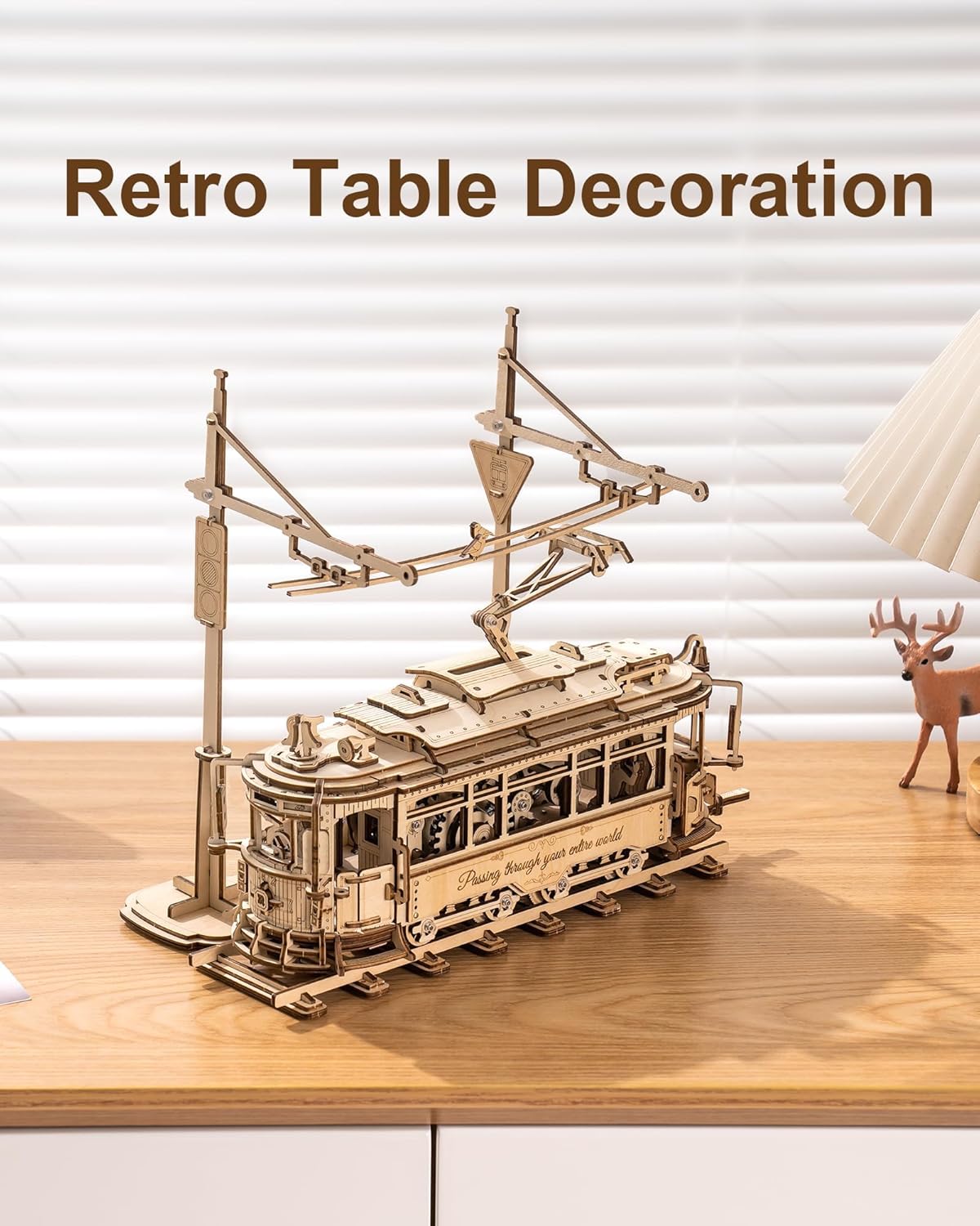 ROKR Rompecabezas de madera 3D, kits de autos para adultos, juego de ...