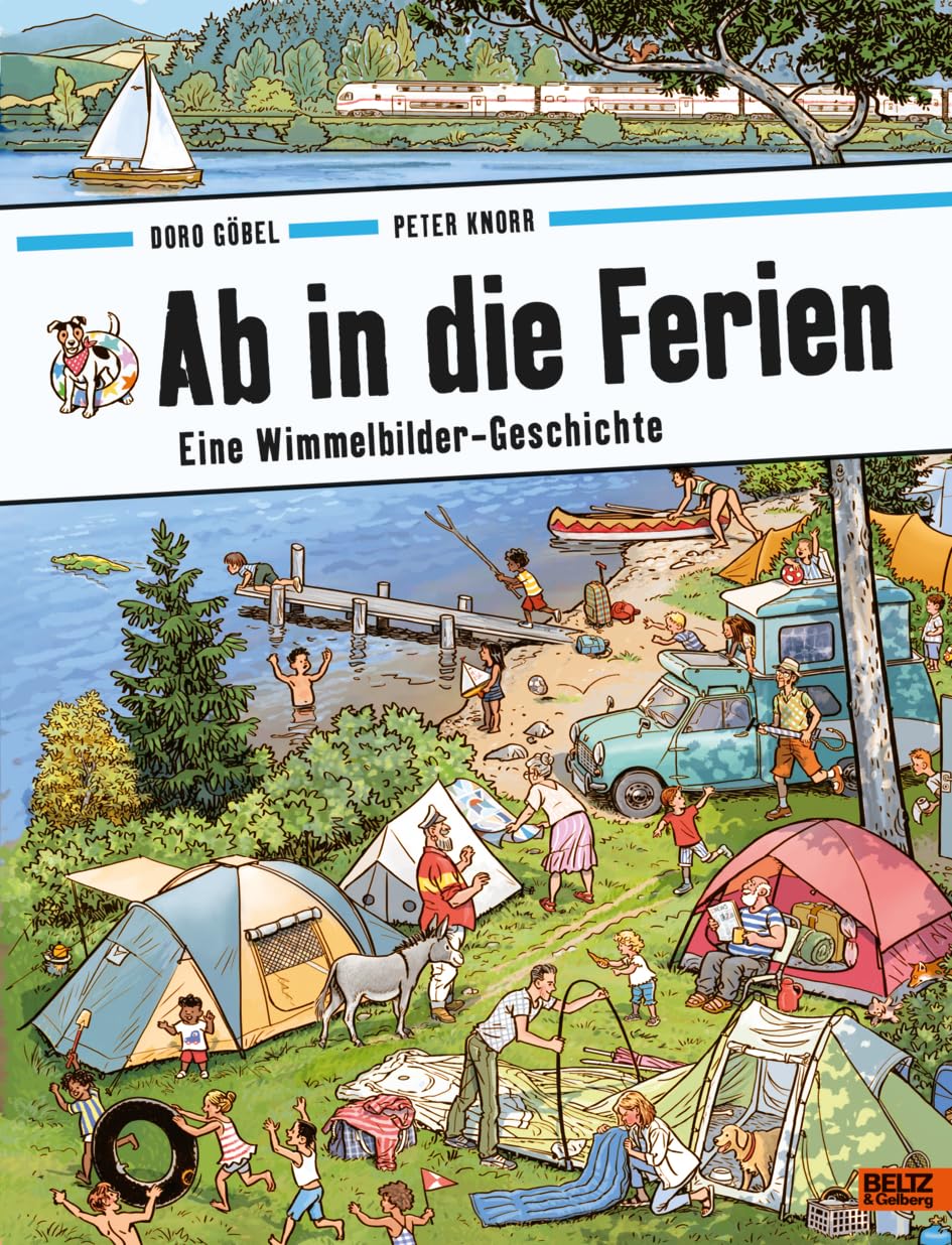 Amazon | Ab in die Ferien: Eine Wimmelbilder-Geschichte. Vierfarbiges ...