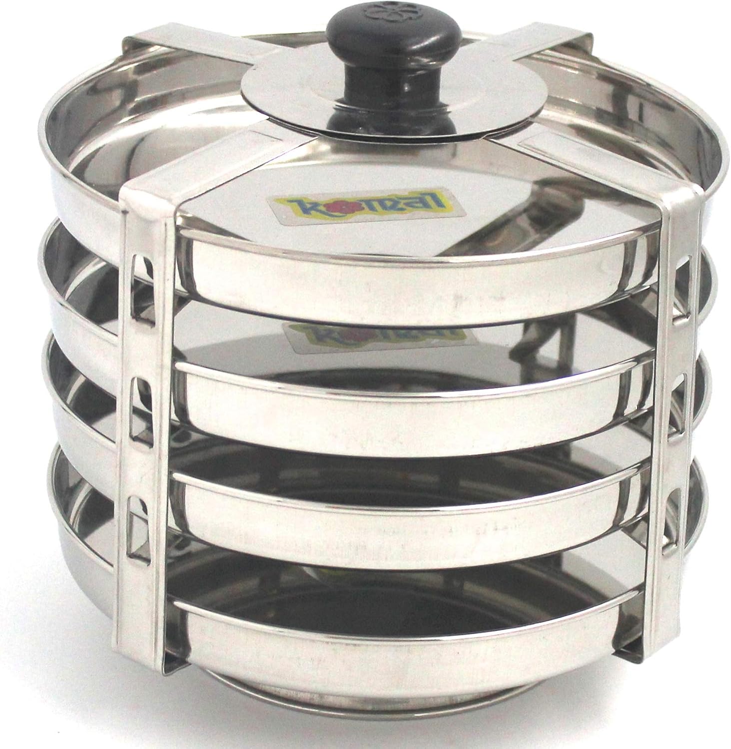 Stainless Steel Dhokla Stand/dhokla Plate/dhokla Steamer (4 Tier ...