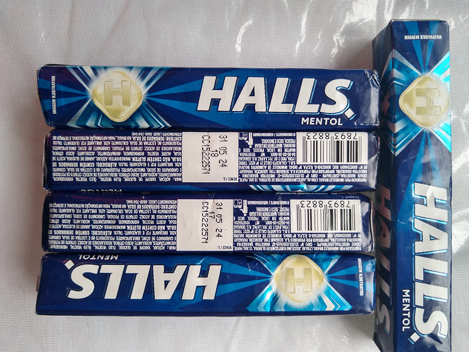 Bala Mentol Halls Pacote 28g | Amazon.com.br