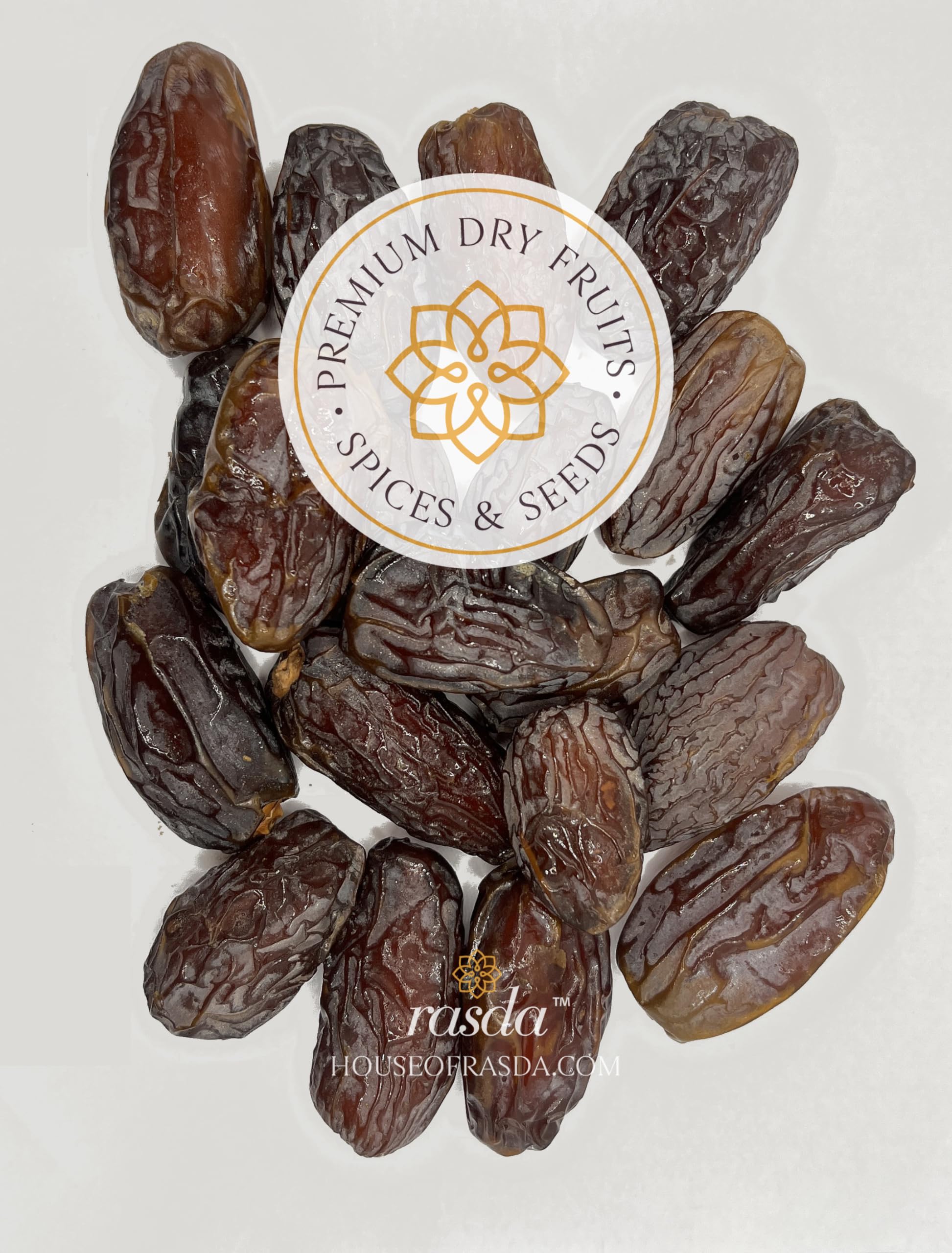 Rasda Medjoul Premium Palestinian Medium Dates 250g, 1 Pack | Khajur ...
