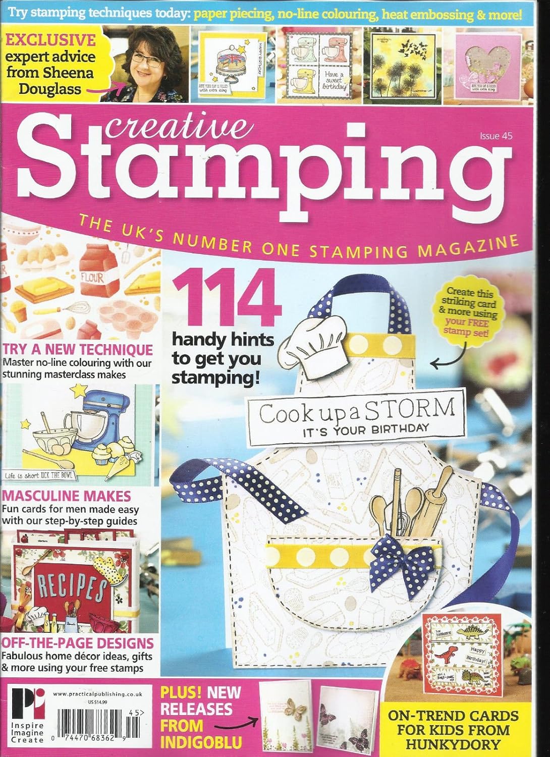 Amazon.com: CREATIVE STAMPING MAGAZINE, 2017 ISSUE # 45 ( SORRY ALL ...