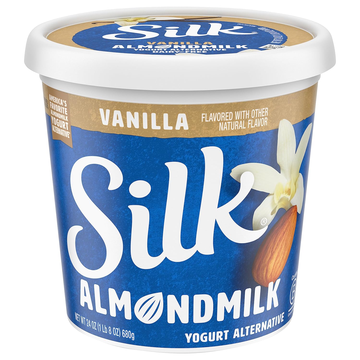 Amazon.com: Silk, Almondmilk Yogurt Alternative Vanilla, 24 Ounce ...