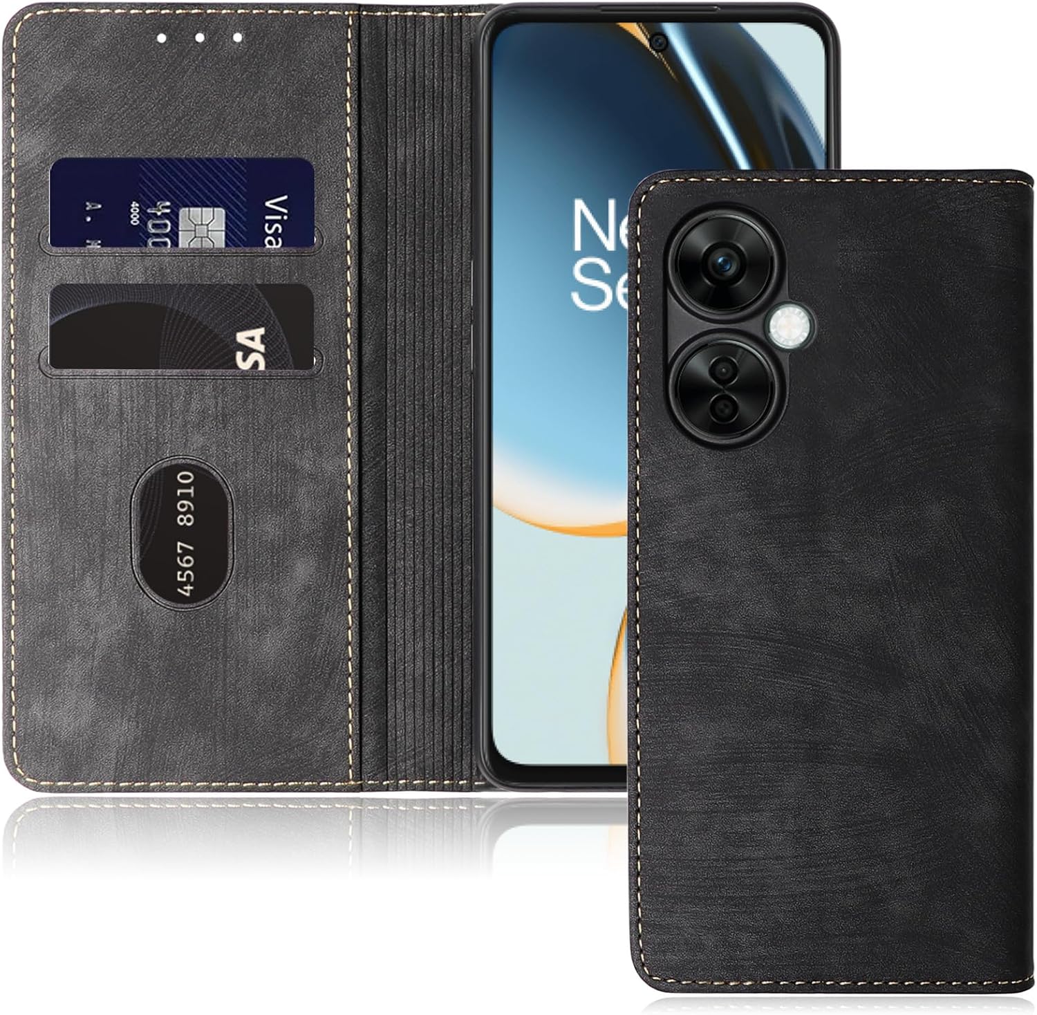 Amazon.com: SnkJYi for Oneplus Nord N30 5G Flip Wallet case Oneplus ...