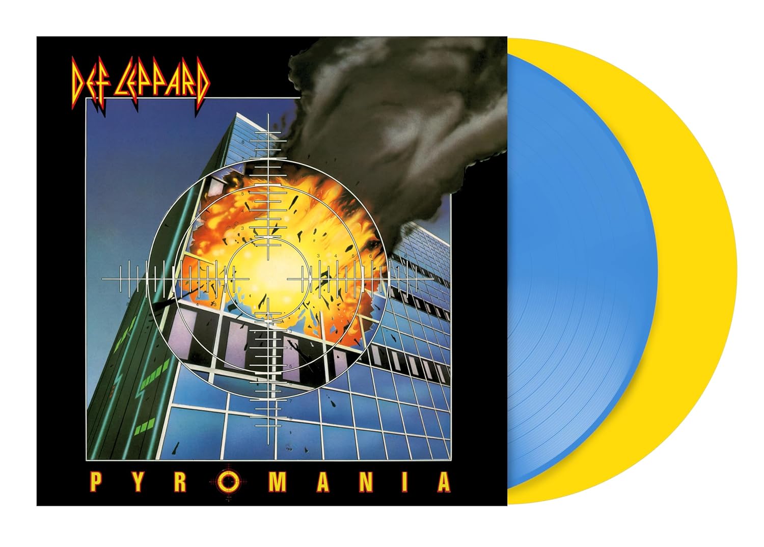 Amazon.com: Pyromania (40th Anniversary)[Deluxe Edition] [Blue/Yellow ...