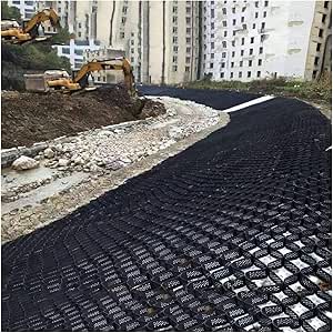 Amazon.co.jp: Geogrid for Retaining Walls, 2" Thick Heavy Duty Driveway ...
