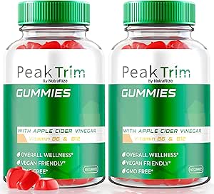 Amazon.com: (2 Pack) PeakTrim Keto Gummies, Official PeakTrim Keto ACV Gummies, All Natural Keto ...