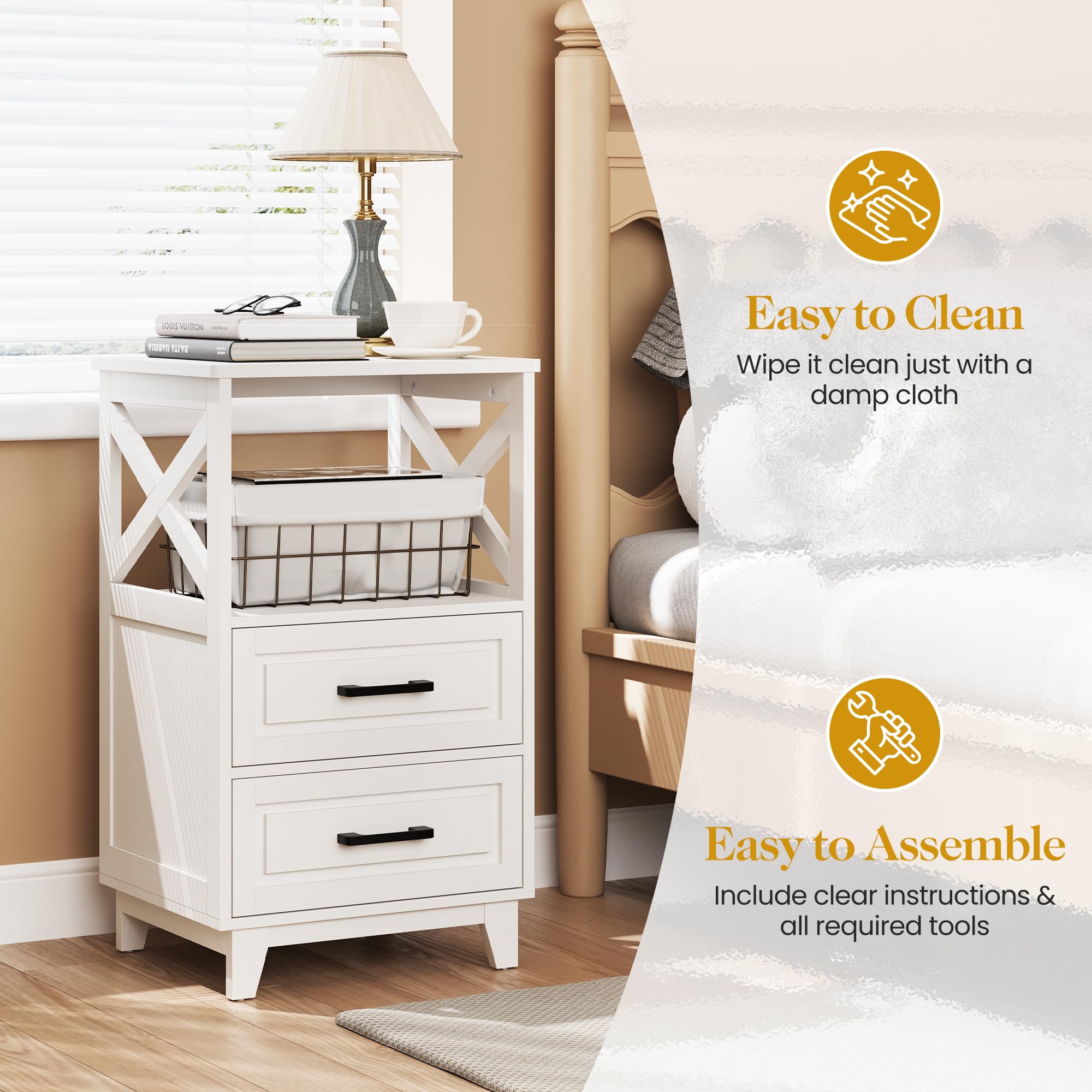 30 Inch Tall Nightstands