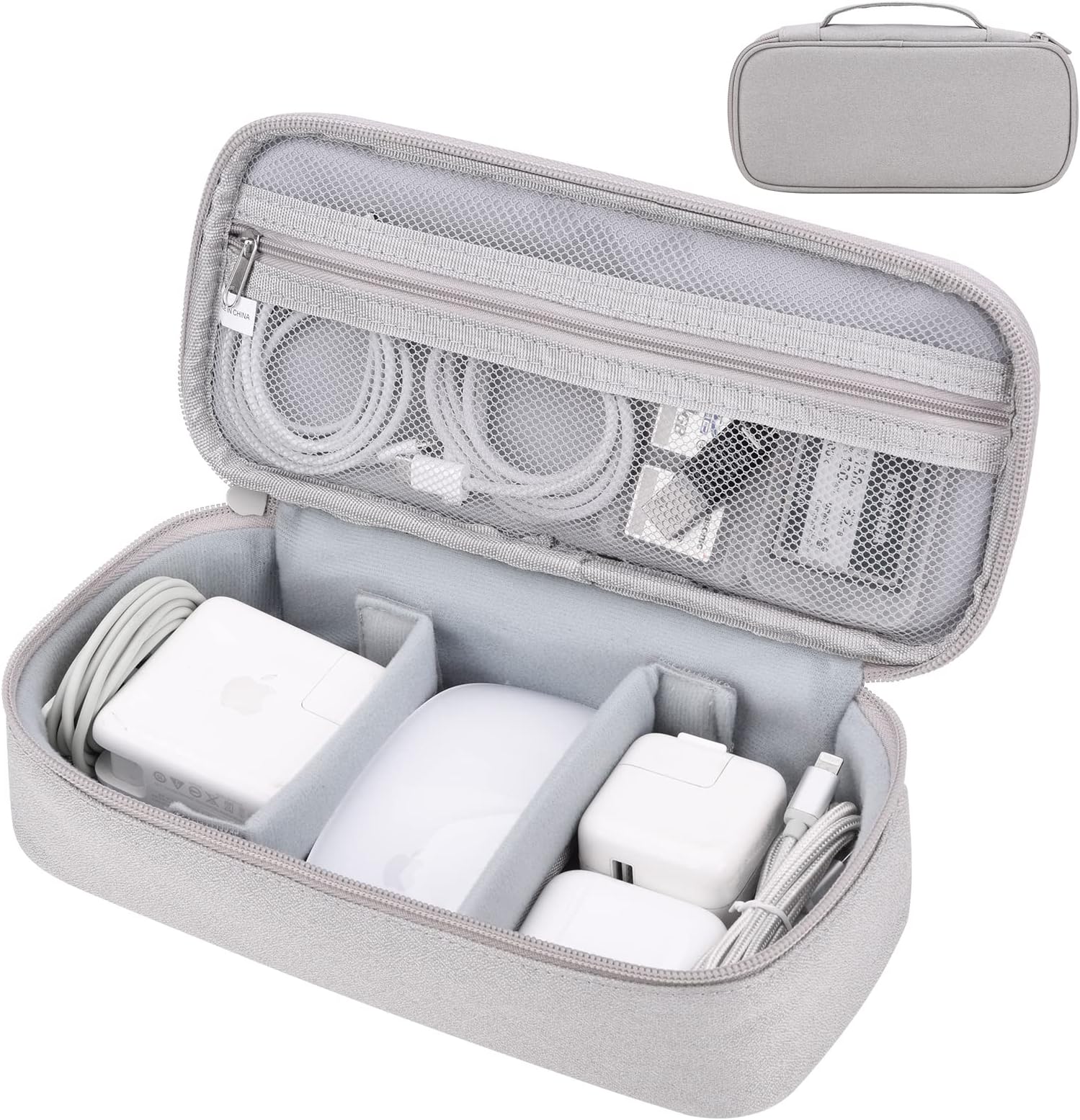 Amazon.com: Yundoor Cord Organizer Travel Case, Portable Tech Organizer ...