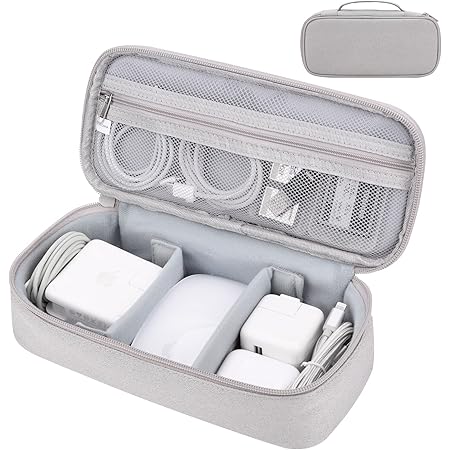 Amazon.com: Yundoor Cord Organizer Travel Case, Portable Accessory ...