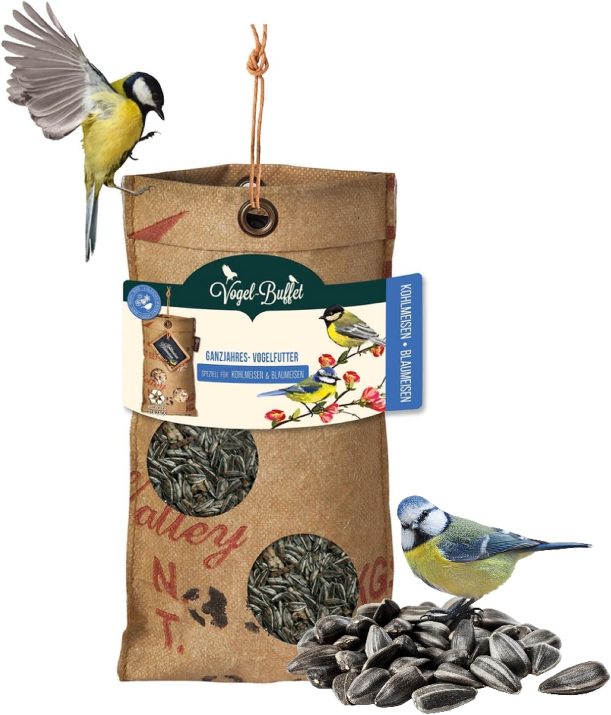 Topline Garden Bird Food Feeder - Fancy 4 Seasons Delicatesse Wild Bird ...