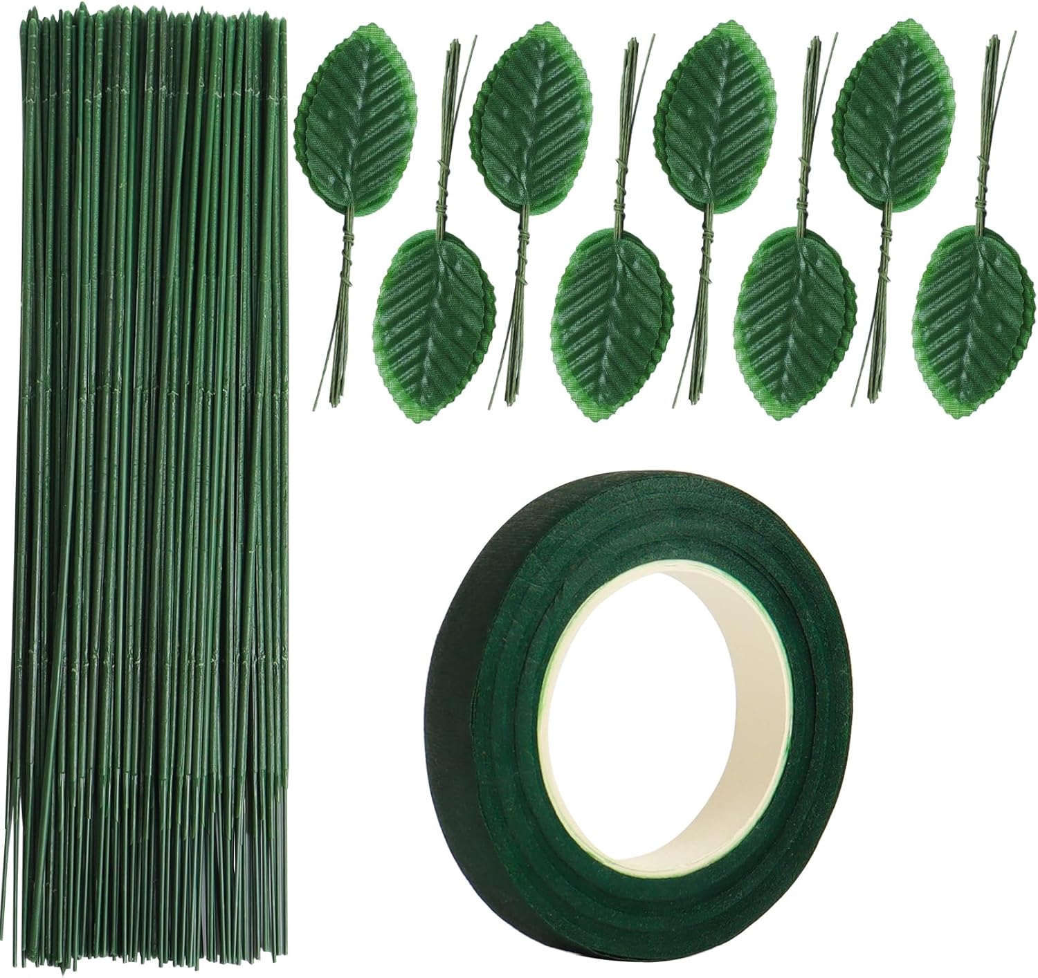 Amazon.com: HAPY SHOP Floral Arrangement Kit, 100 Pieces Floral Stem ...