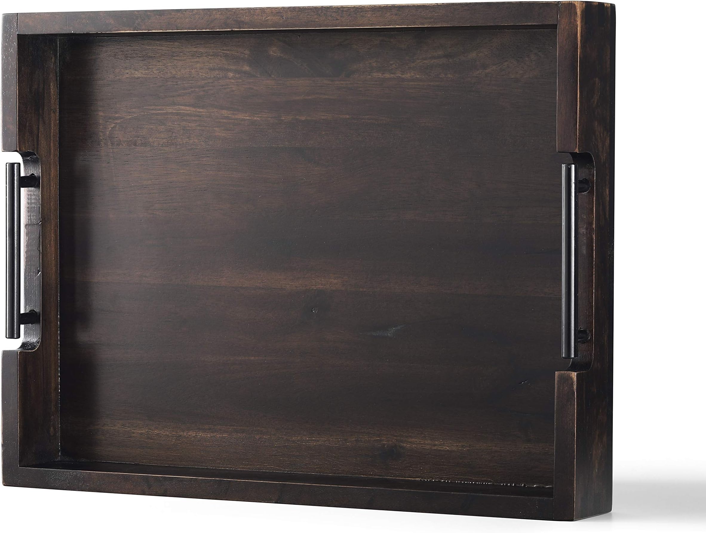 Amazon.com: Anroya Serving Tray with Handles for Eating Food Coffee ...