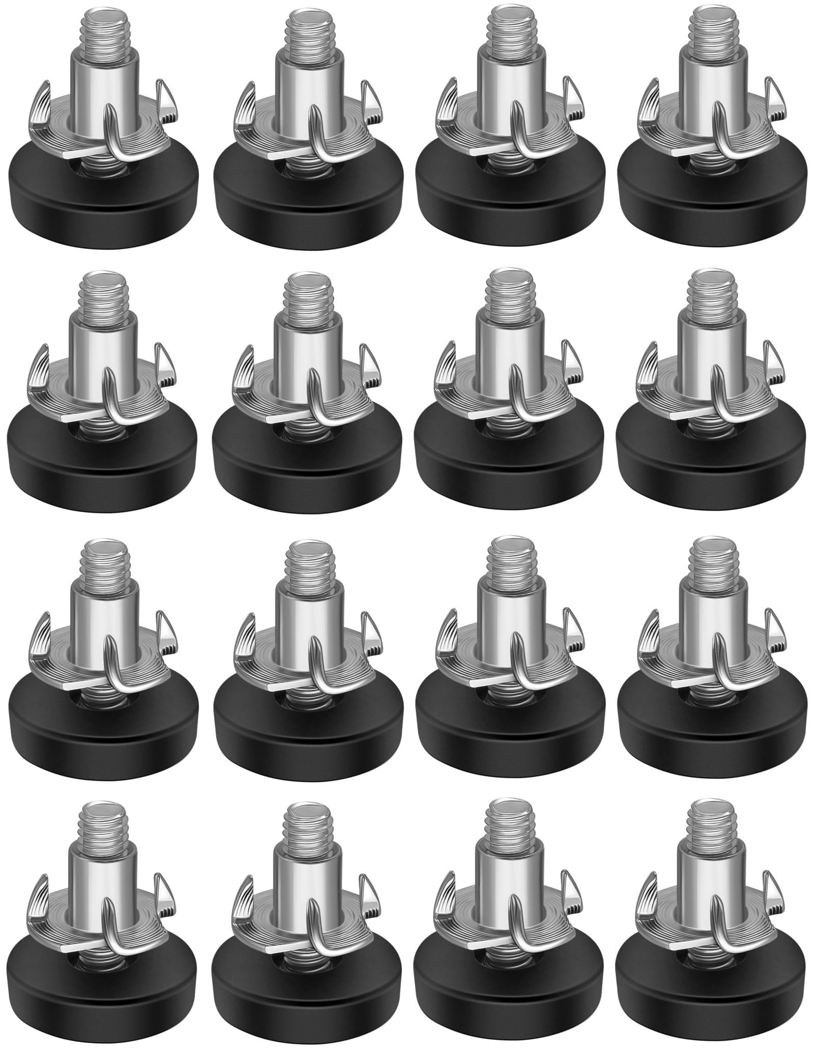 Amazon.com: Adjustable Furniture Leveling Feet, 16 Pack, 1/4” Threaded ...
