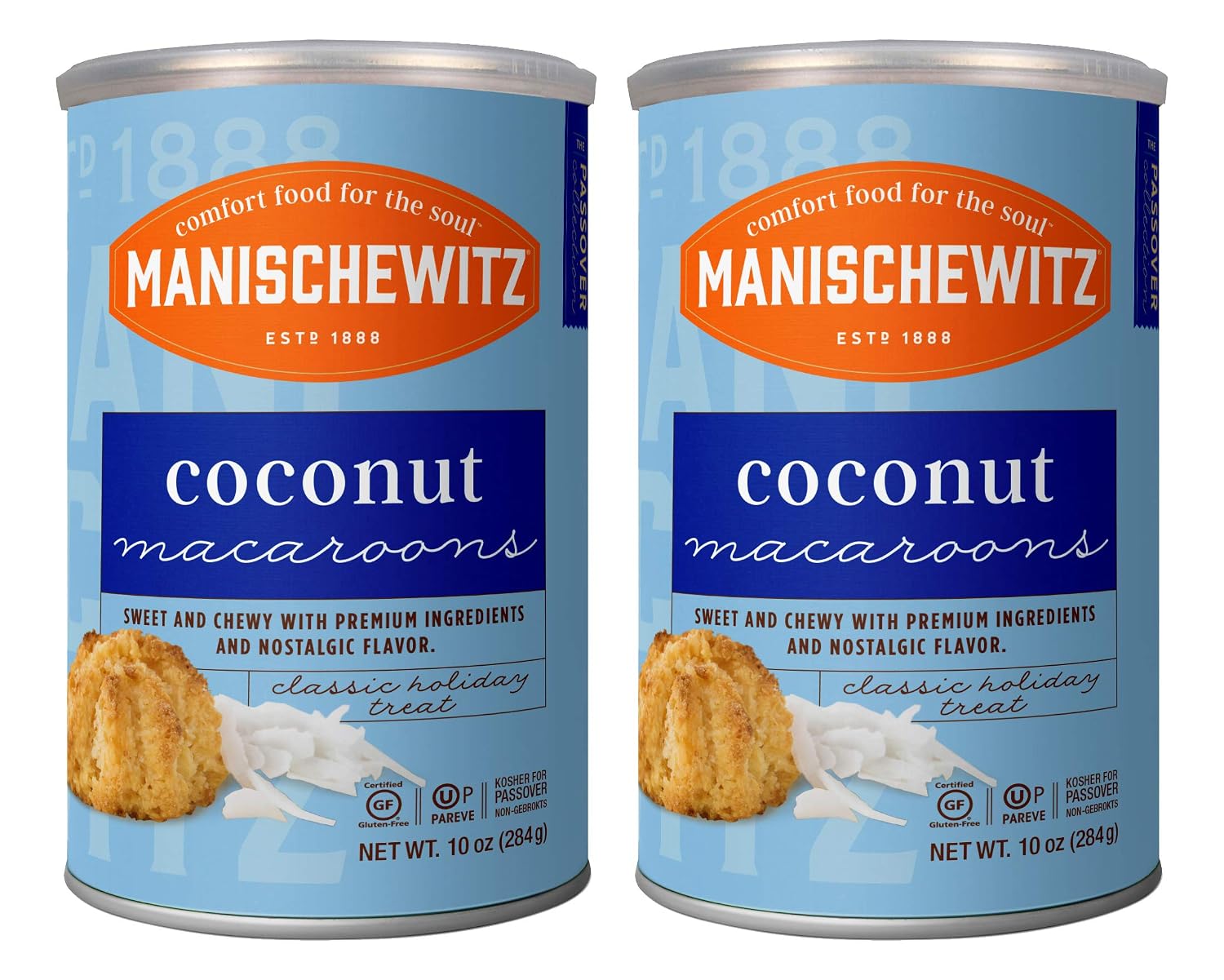 Amazon.com: MANISCHEWITZ Coconut Macaroons, 10 OZ : Grocery & Gourmet Food
