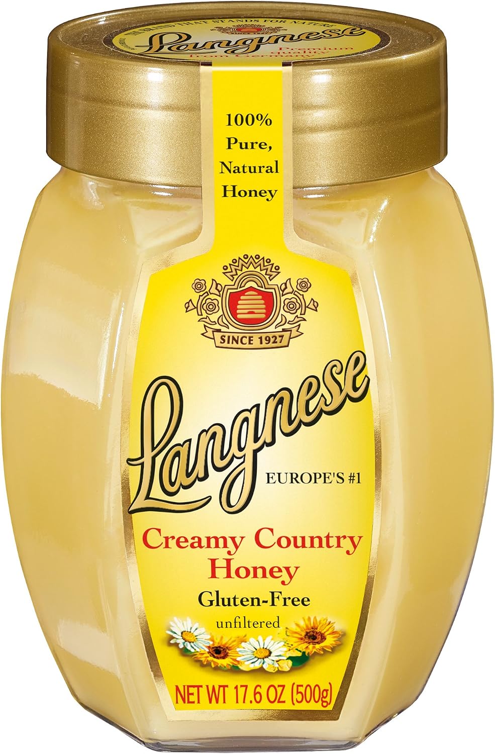 Creamy Country Honey (Langnese) 17.5oz (500g) : Amazon.ca: Grocery ...