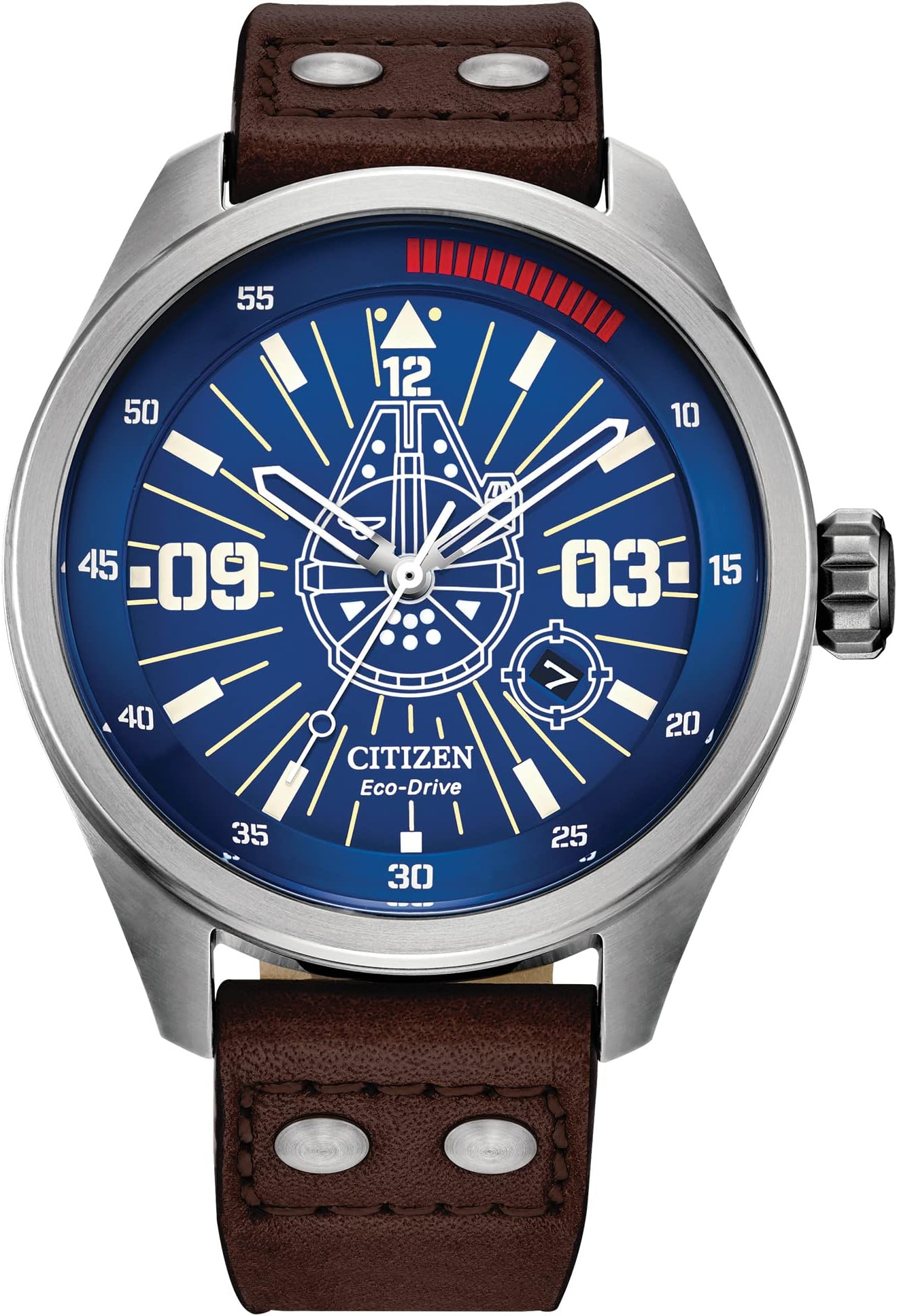 Citizen Eco-Drive Star Wars - Reloj para hombre, acero inoxidable con ...