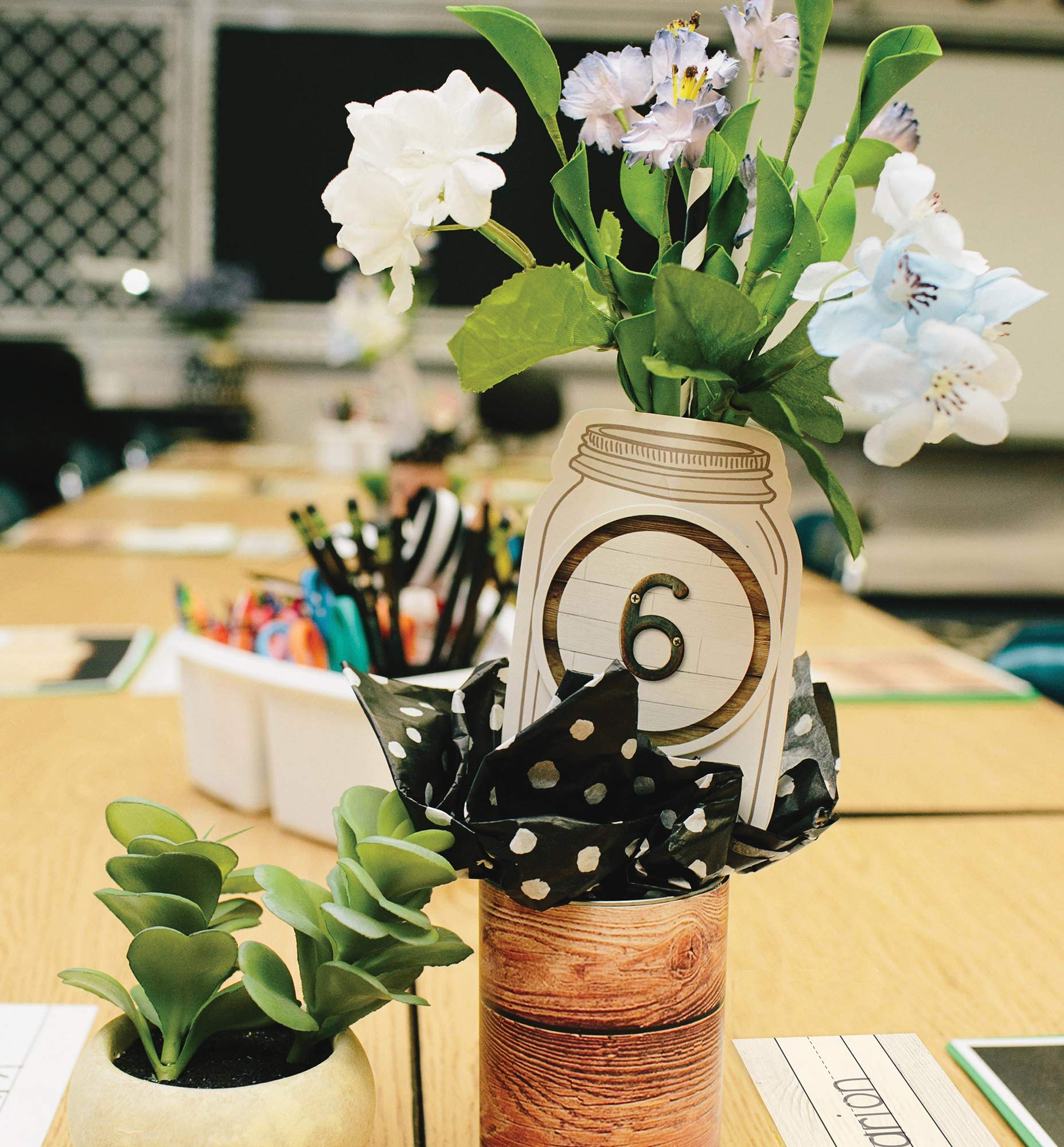 Industrial Chic Classroom Decor Industrial Chic Number Cutouts - 36 ...