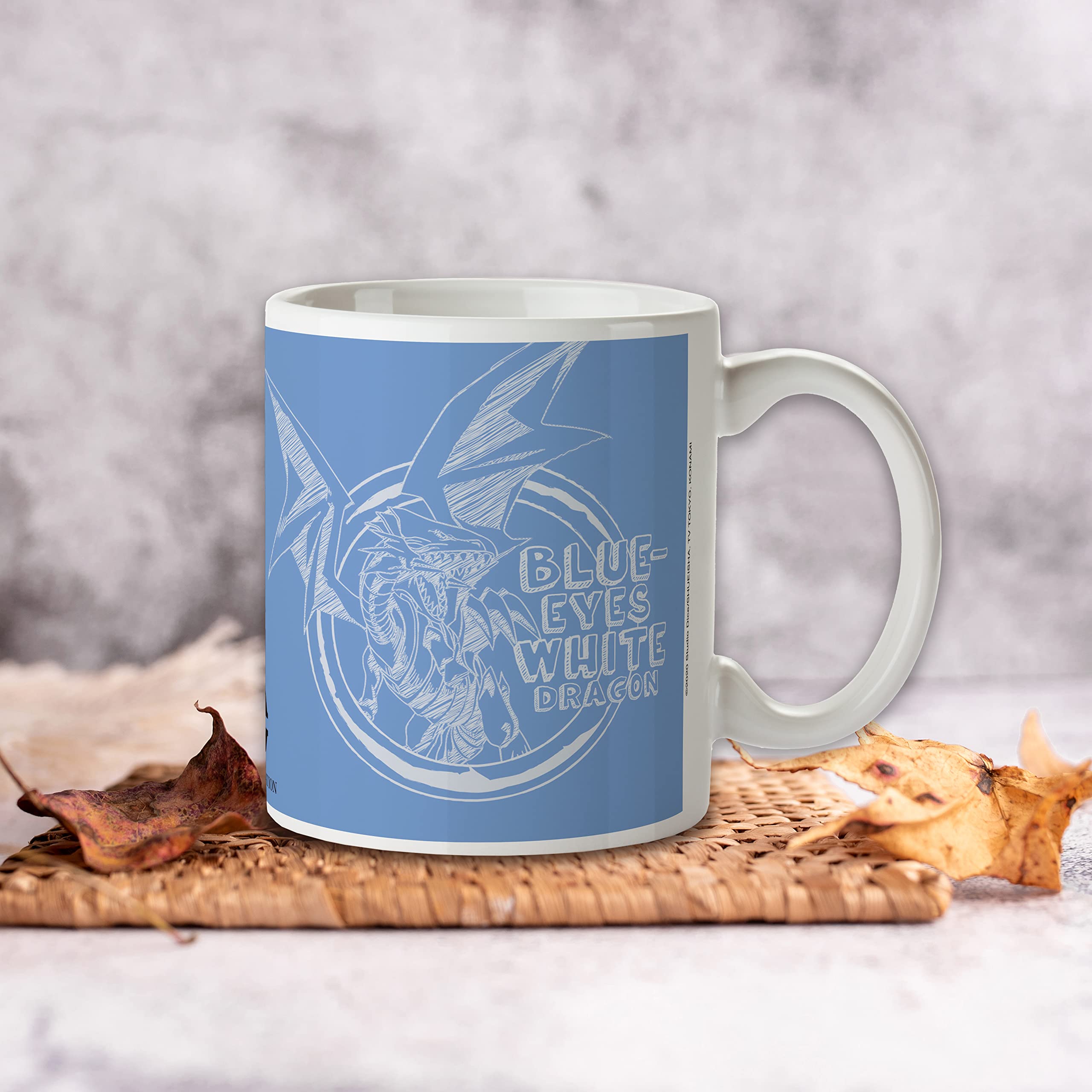 Amazon.com: Pyramid America - Yugioh Mug - Yu-Gi-Oh Kaliba & Blue-Eye W ...