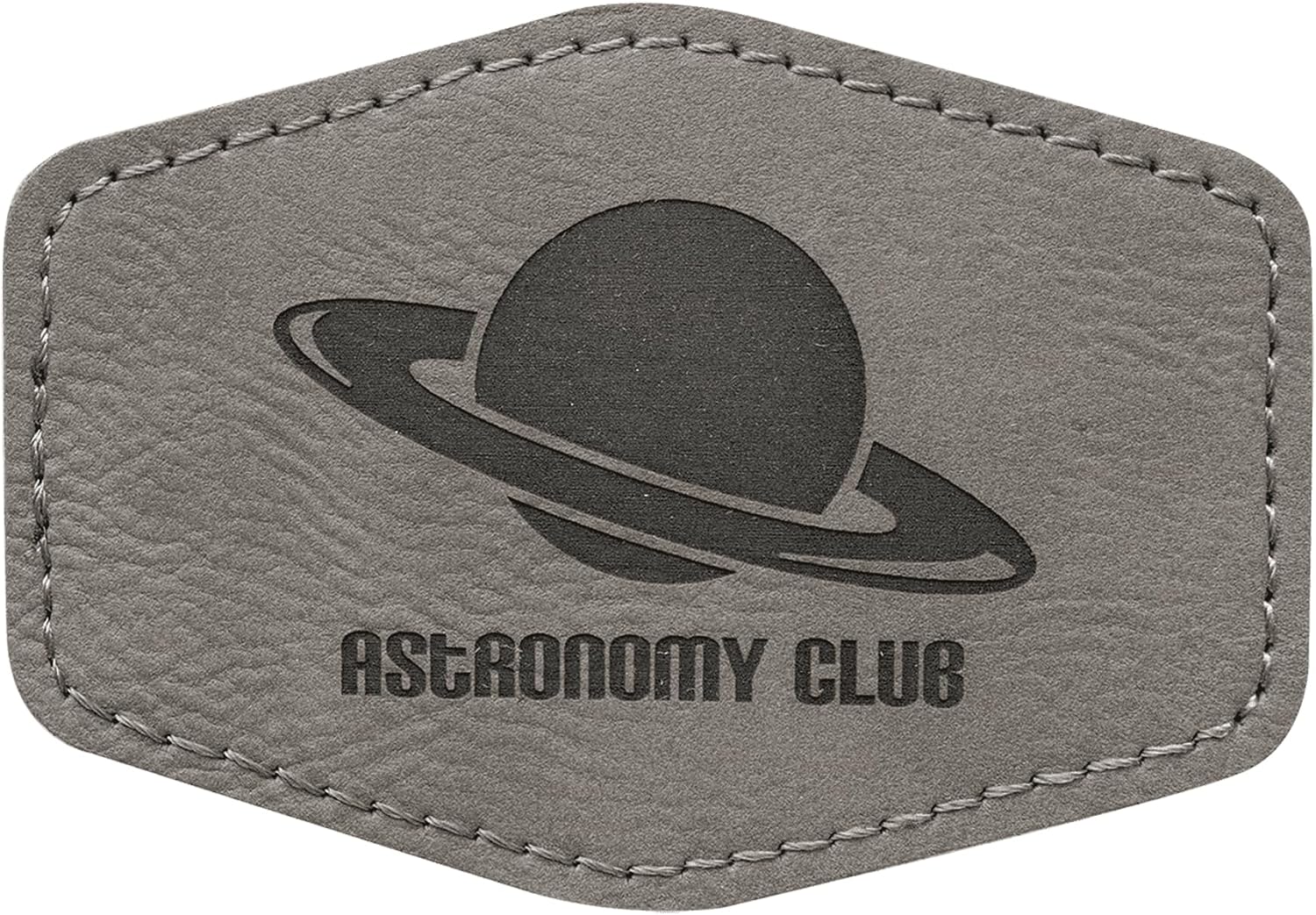 Amazon.com: Hexagon Blank Laserable Leatherette Hat Patches with ...