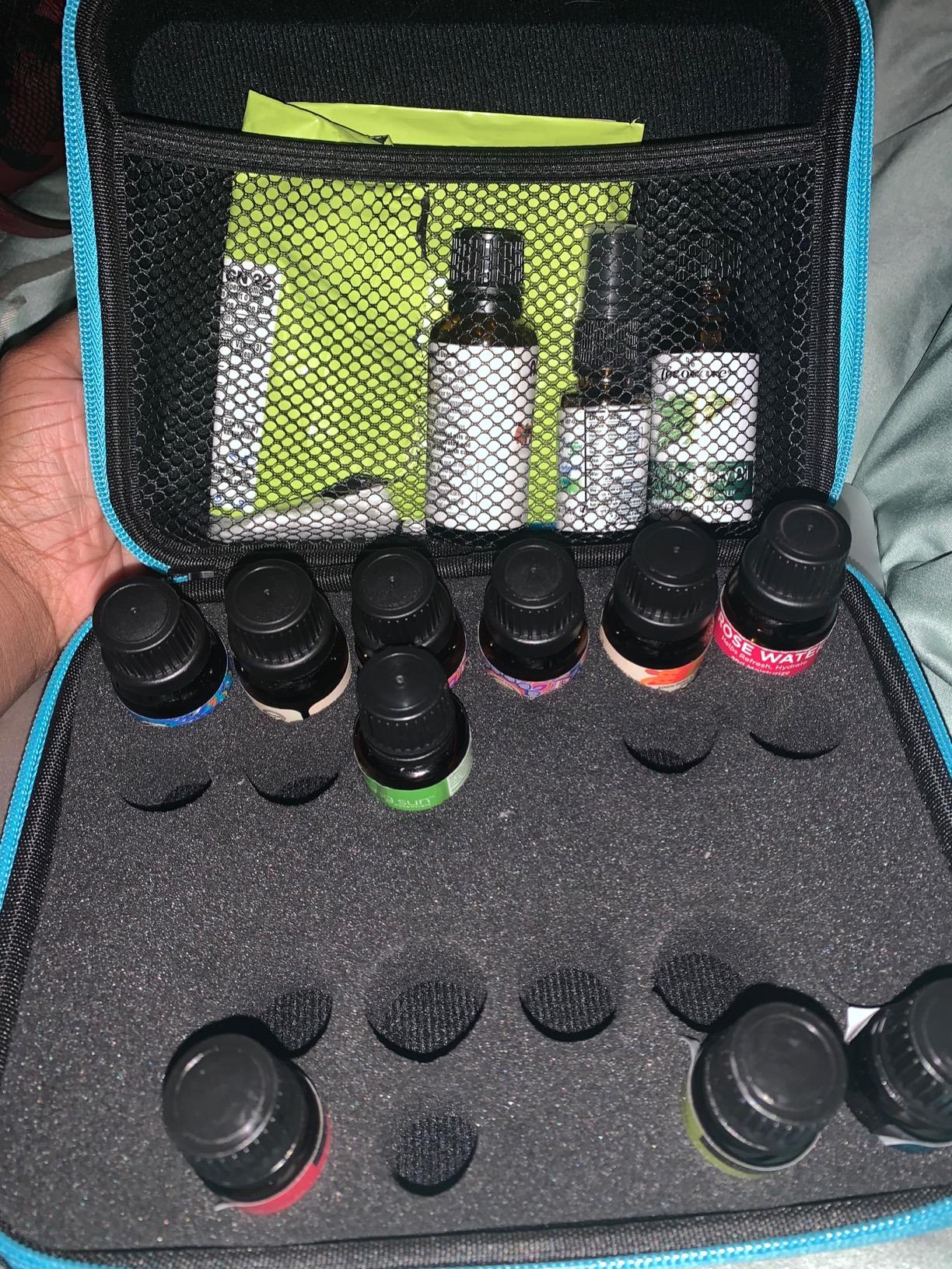 Amazon.com: Essential Oils Cases,Coxeer Essential Oil Carrying Case ...