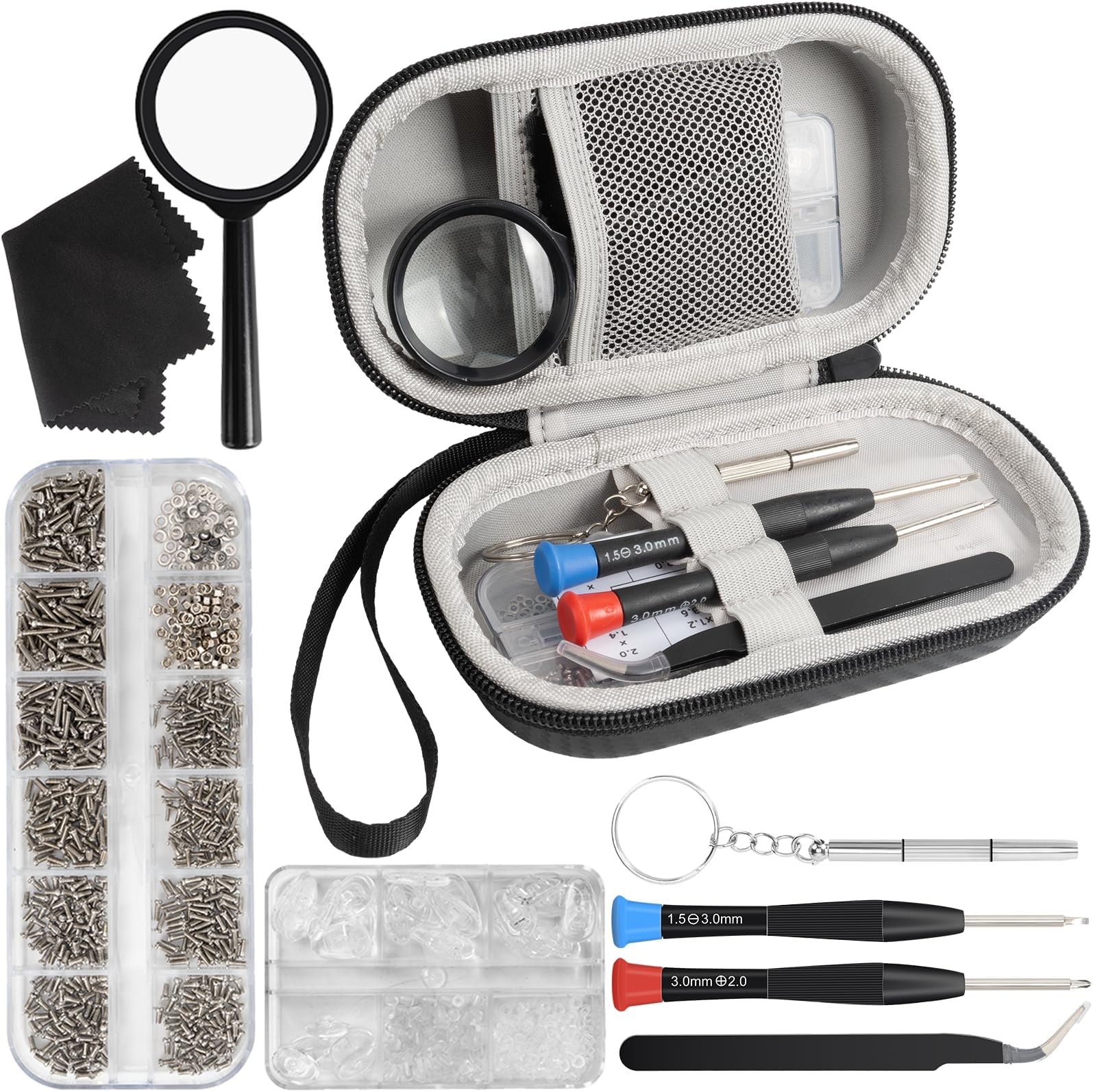 Amazon.com: Upgrade Version All-in-One Magnetic Glasses Repair Kit with ...