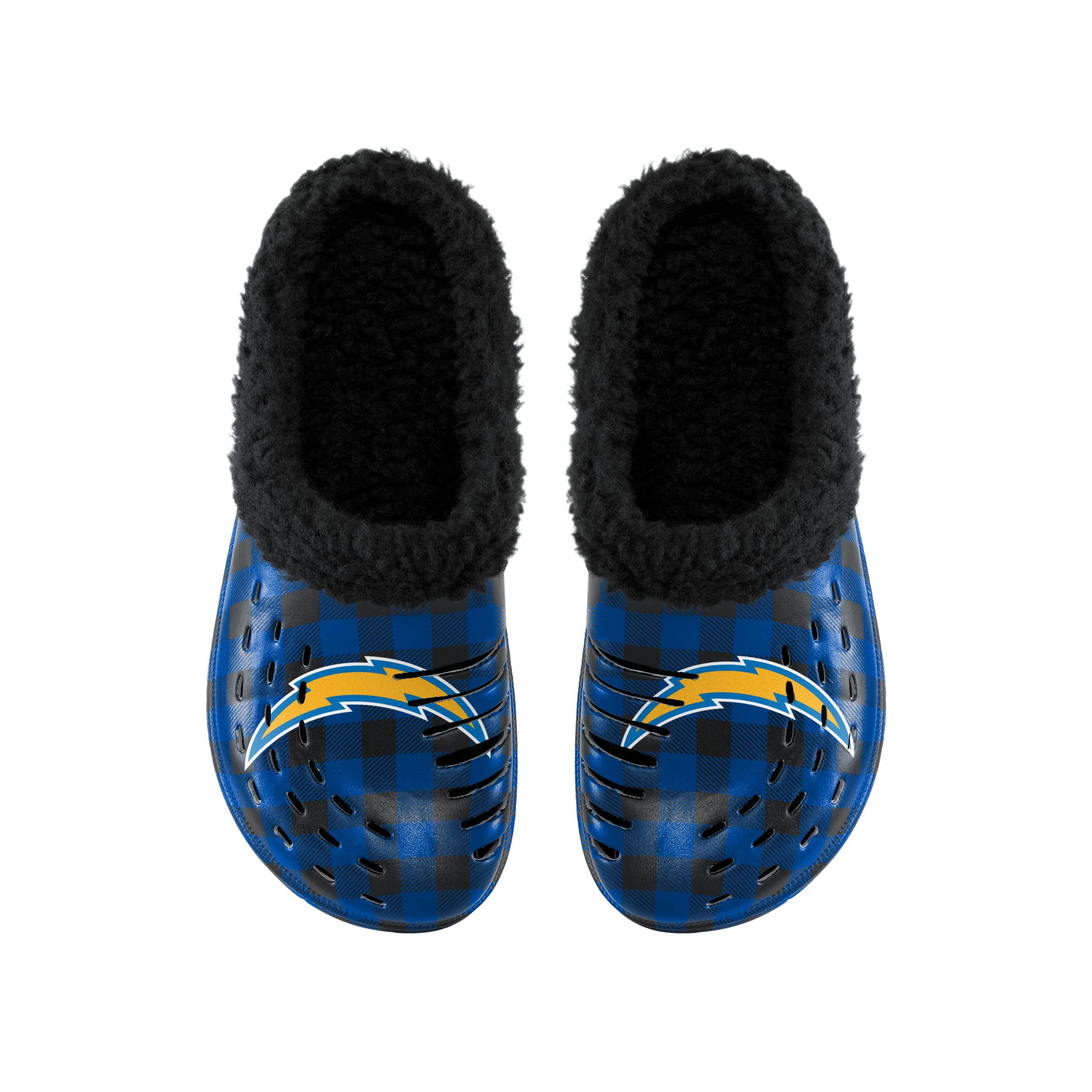 Snapklik.com : FOCO Los Angeles Chargers NFL Mens Sherpa Lined Buffalo ...