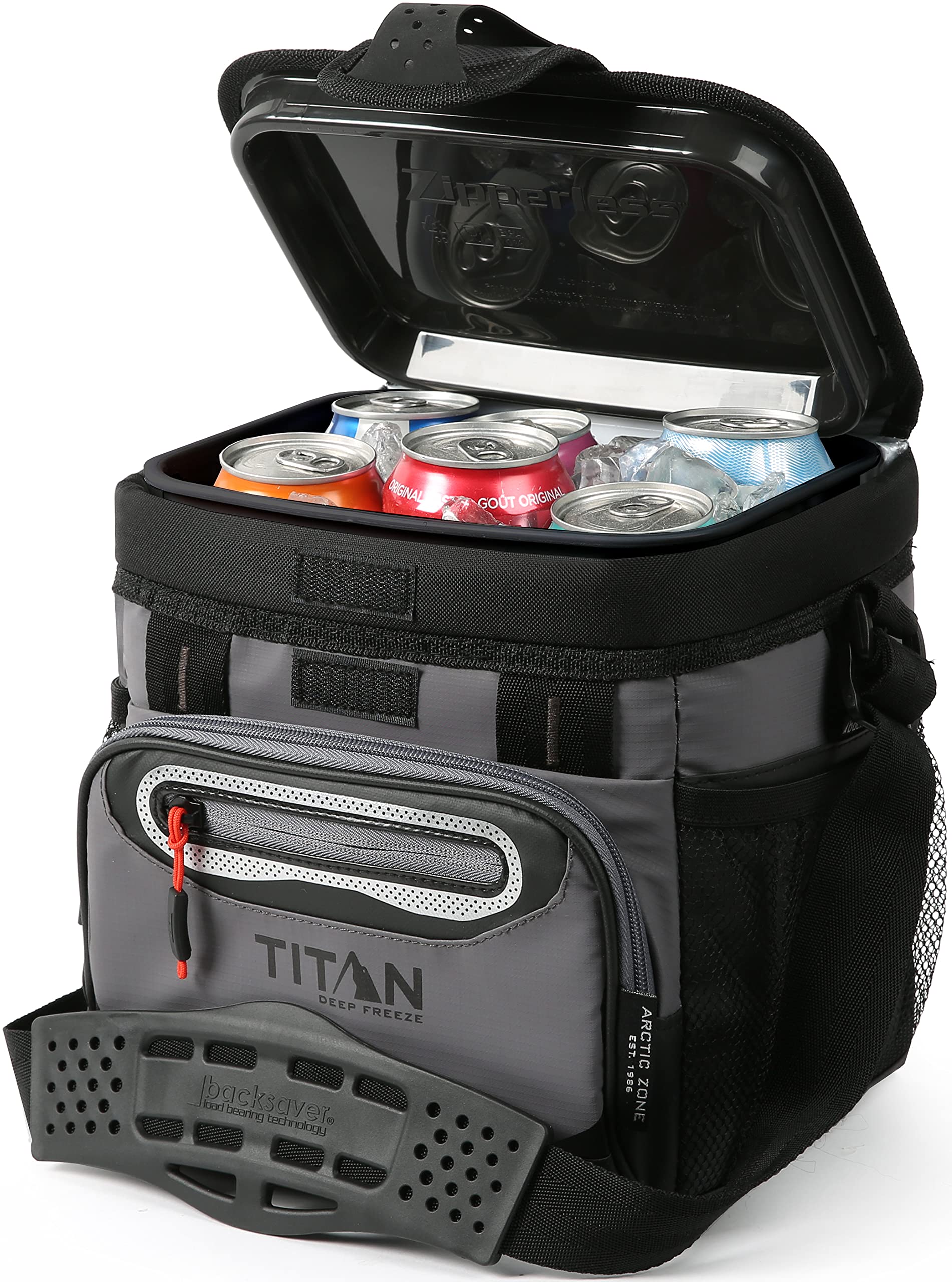 Arctic Zone Titan Deep Freeze 9 Can Zipperless HardBody Cooler ...