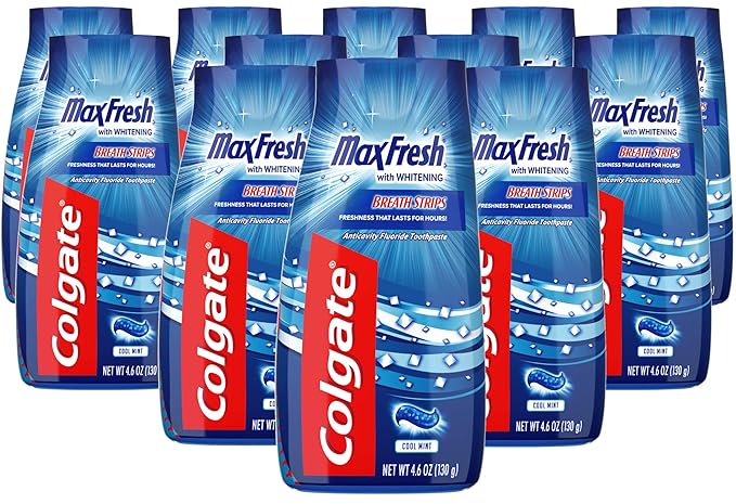 Amazon.com : Colgate 2 in 1 Toothpaste Gel and Mouthwash ,4.6 Oz (Pack ...