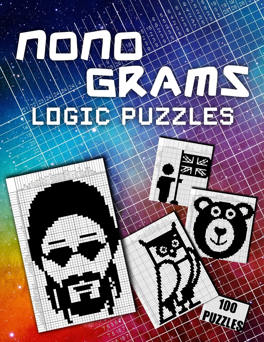 Amazon.com: Picross Nonograms Puzzle Book - Hanjie Pixel Logic: 100 ...