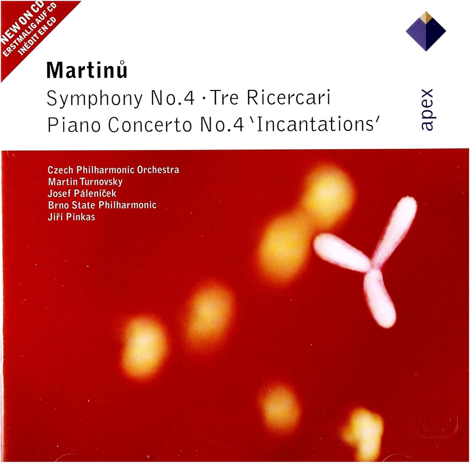 Martinu : Symphony No.4, Piano Concerto No.4 & 3 Ricercari: Amazon.co ...