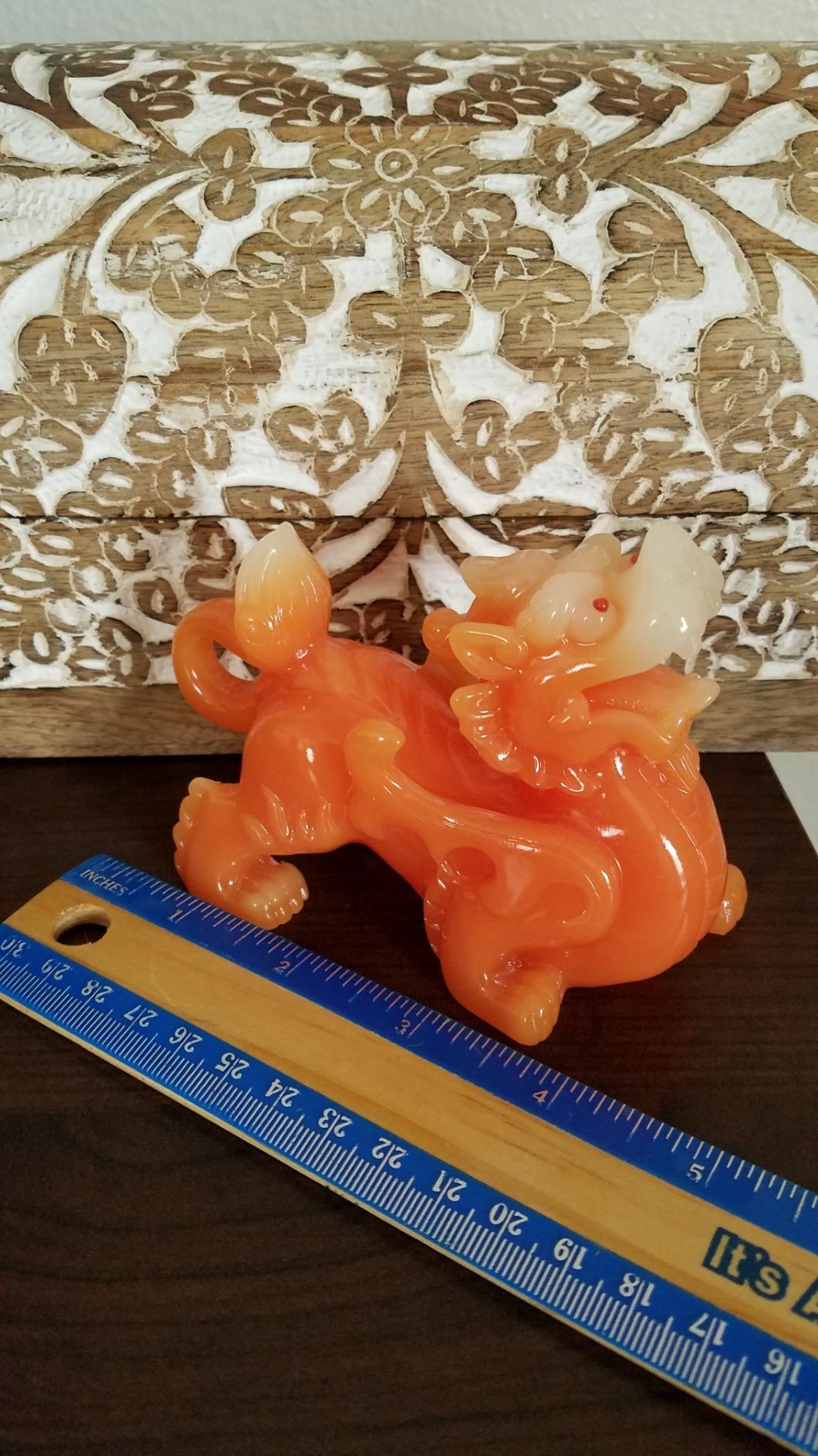 Amazon.com: Feng Shui Wealth Prosperity Green Pi Xiu/Pi Yao Statue Car ...