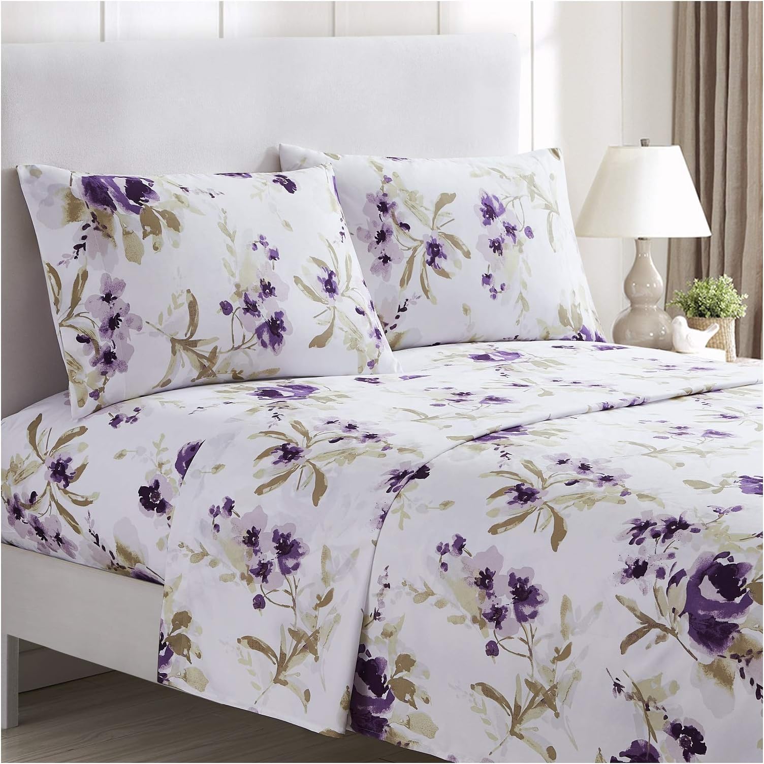 Amazon.com: Spirit Linen home SL EST. 1988 - King Sheets, Super Soft ...