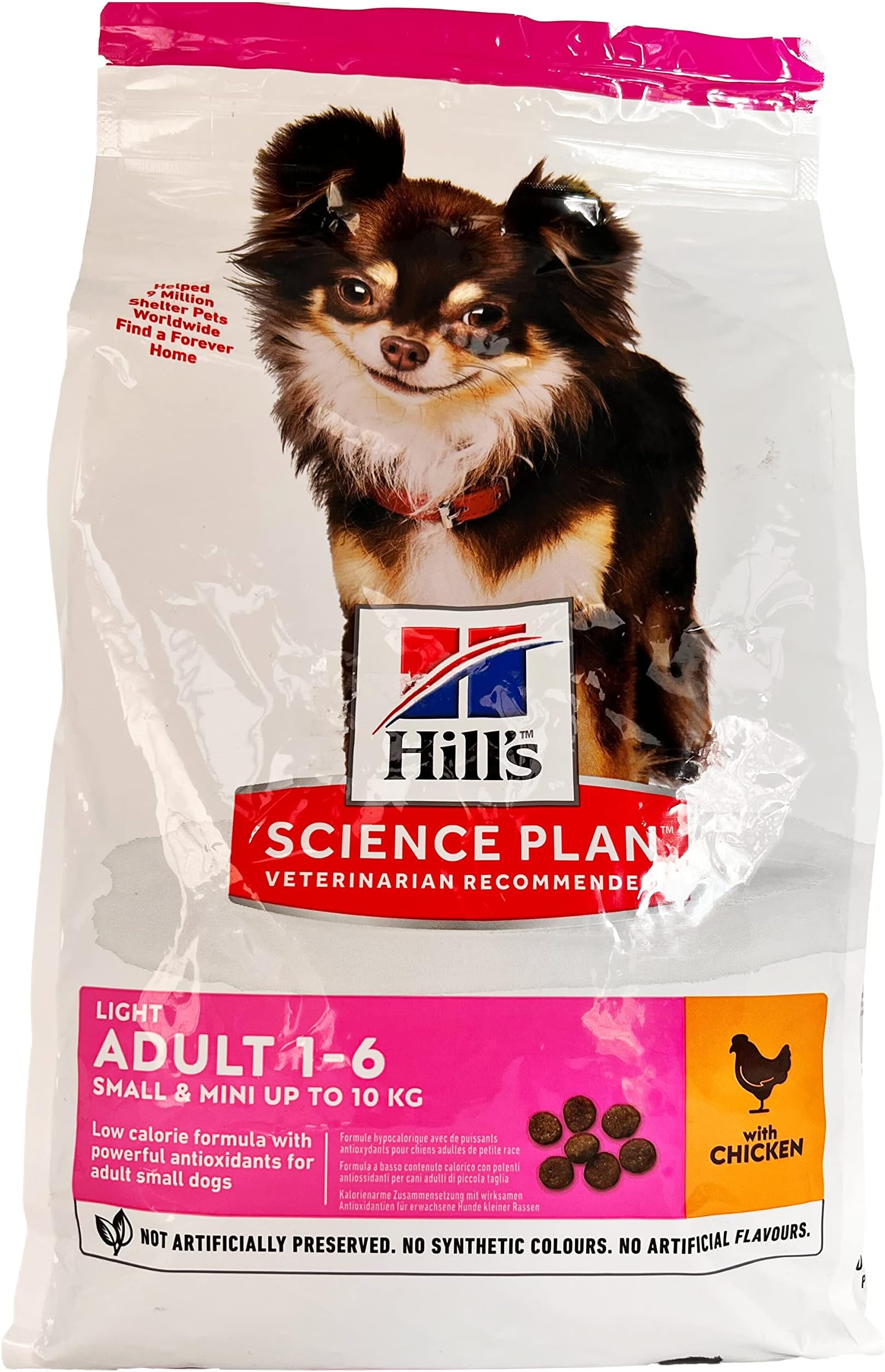 Hill's Small and Miniature Adult Dog Food, 1.5 kg, Pack of 1 (1 x 1.5 ...