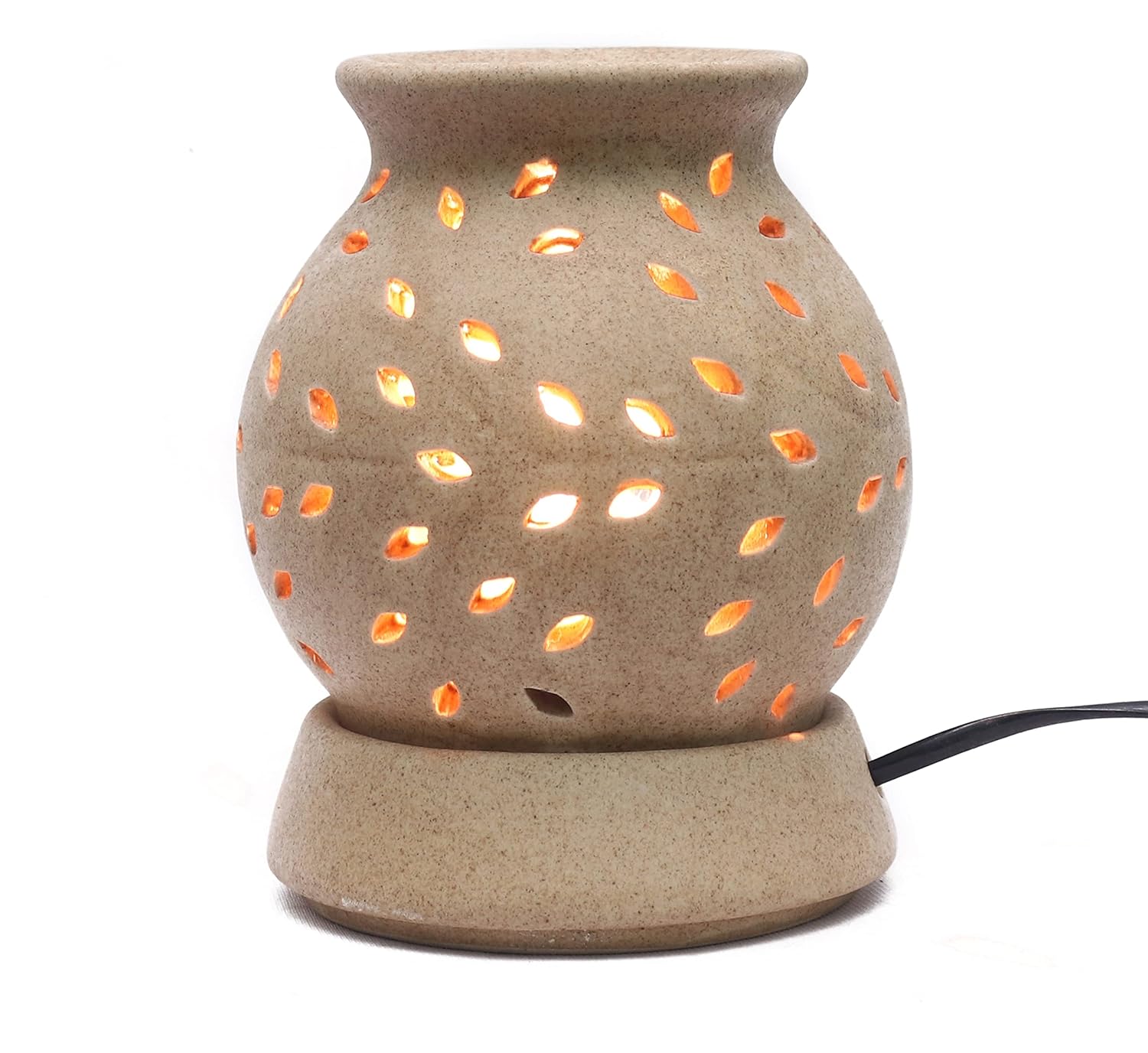 Nearnest Ceramic Aroma Electric Diffuser with 10 ML Lemon Grass Aroma ...