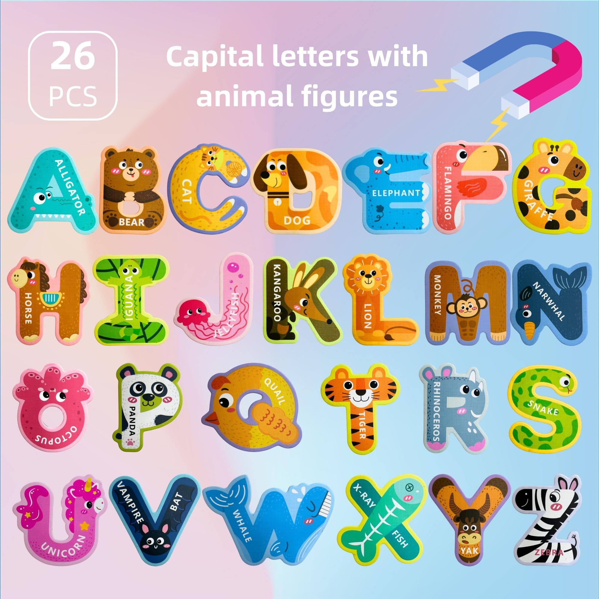 Abc Animal Alphabet Letters Zoo Animal Alphabet Letters From A To Z