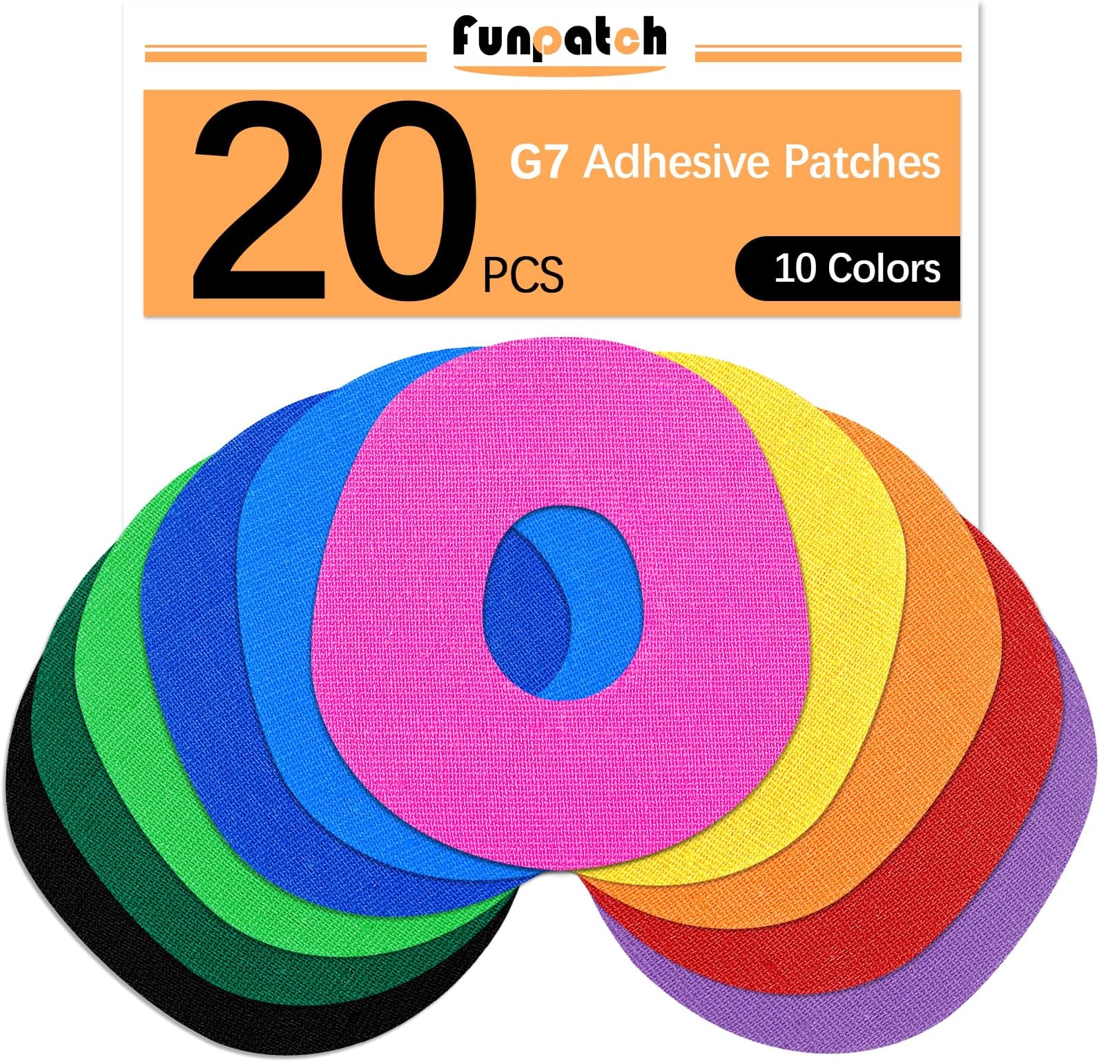 Amazon.com: funpatch G7 Adhesive Patches Waterproof G7 & Stelo ...
