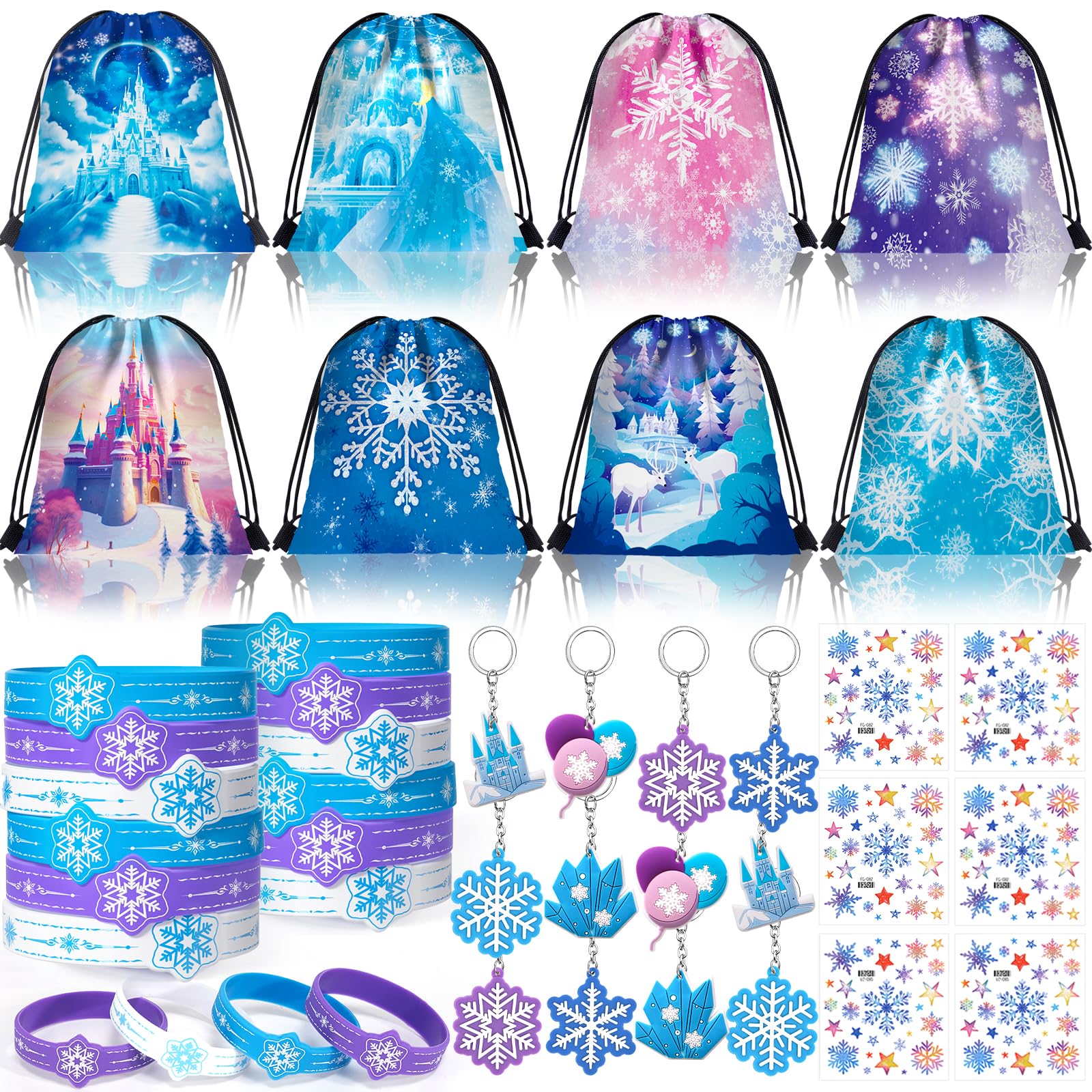 Snapklik.com : Frozen Party Favors Elsa Birthday Supplies Girls Kids ...