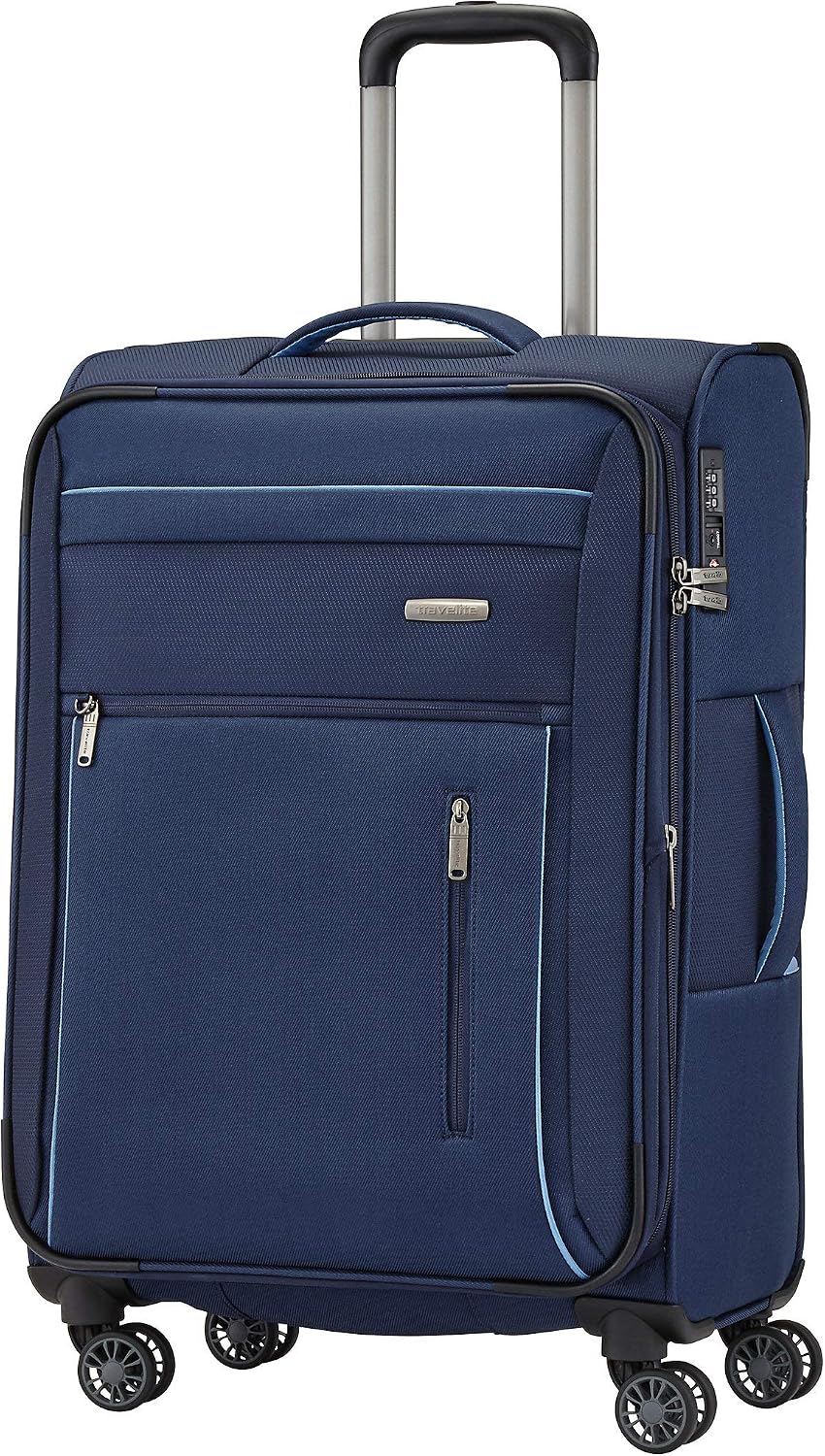 Travelite Trolley mit 4 Rollen M 66cm EXP Capri 67 Liter : Amazon.de ...