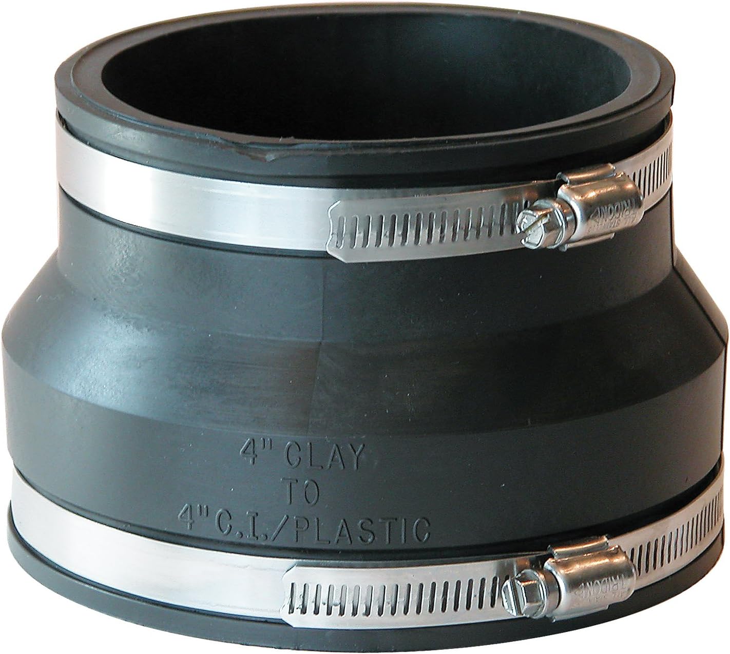 Amazon.com: New Fernco 4" ICON Pushfit DWV Internal Coupling Sheared ...