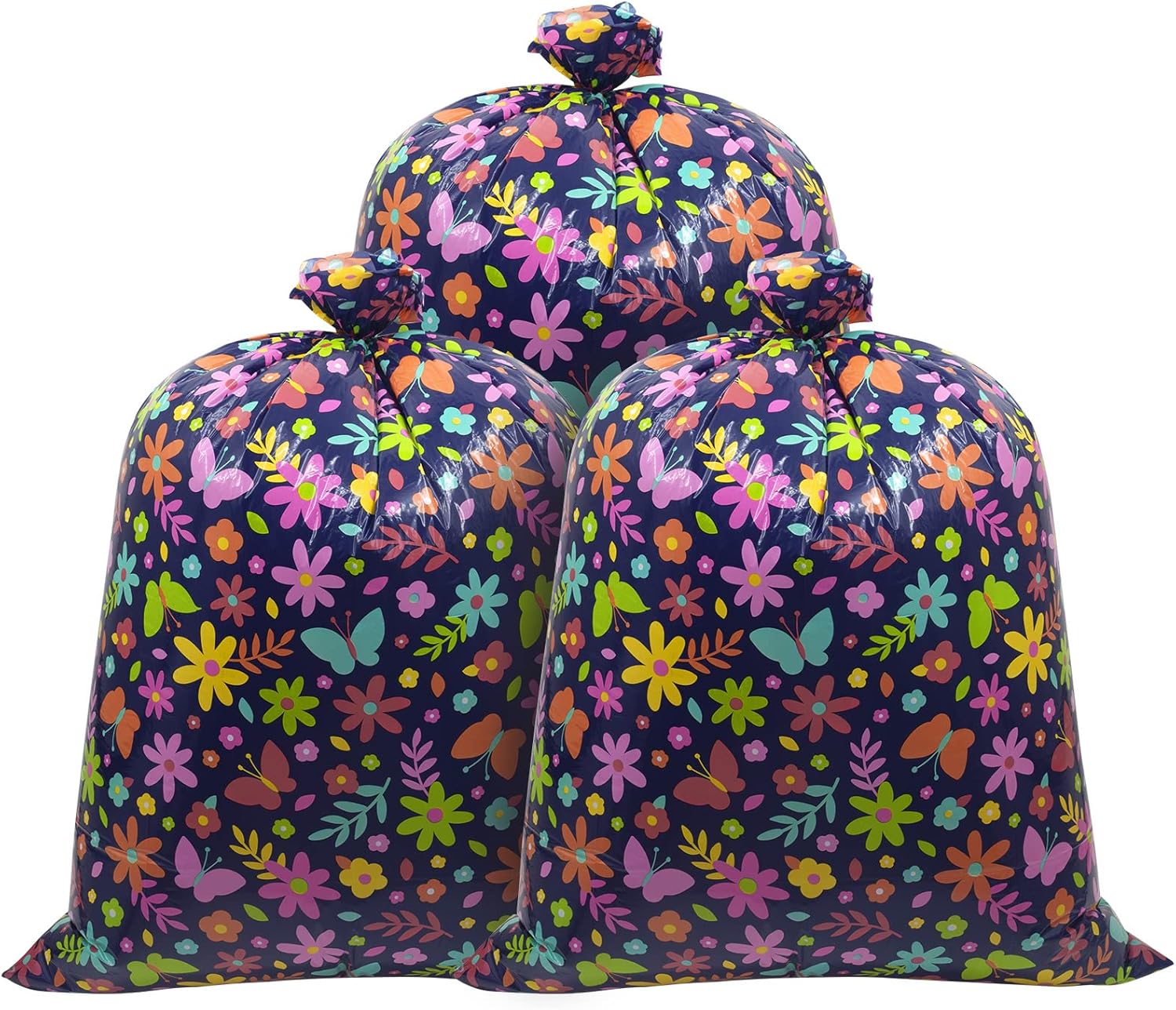 Amazon.com: WISHOPE 3 Pieces 48" Jumbo Plastic Gift Wrapping Bags Extra ...