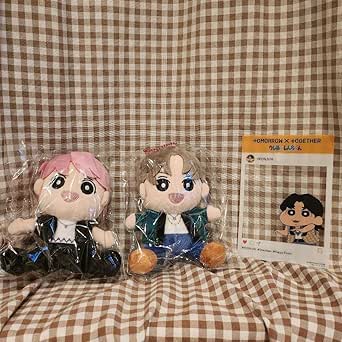 Amazon.co.jp: TXT Crayon Shin-chan Taehyeon Bomgyu Plush Toy : Office ...
