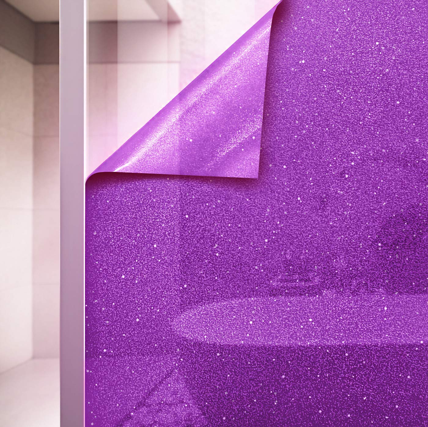 Amazon.com: VViViD Purple Crystal Tint Frosted Decorative Two-Way ...