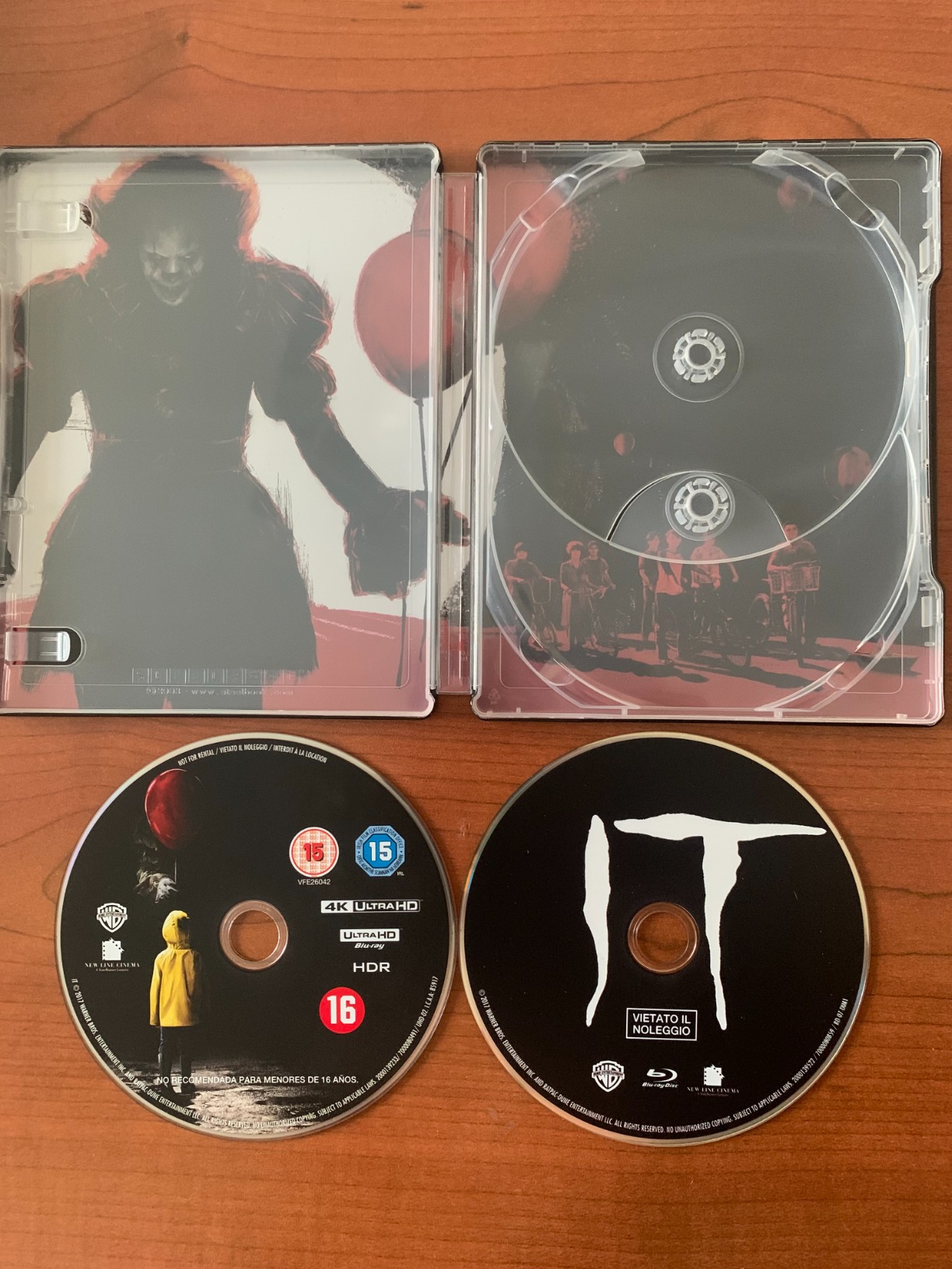 IT 2-Film Collection [2017 & 2019] [4K Ultra-HD] [2017] [Blu-ray ...