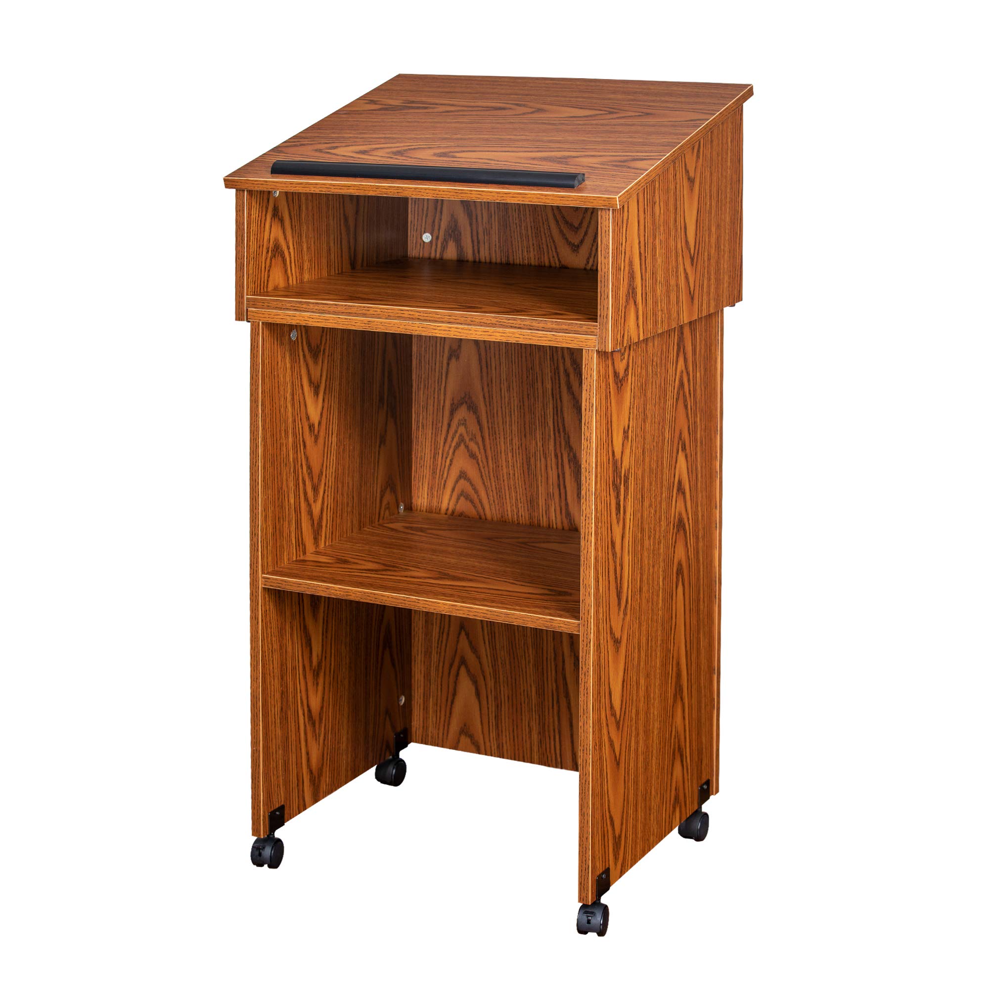 Buy OEF Furnishings Combo Lectern, Portable op Lectern and AV Cart ...