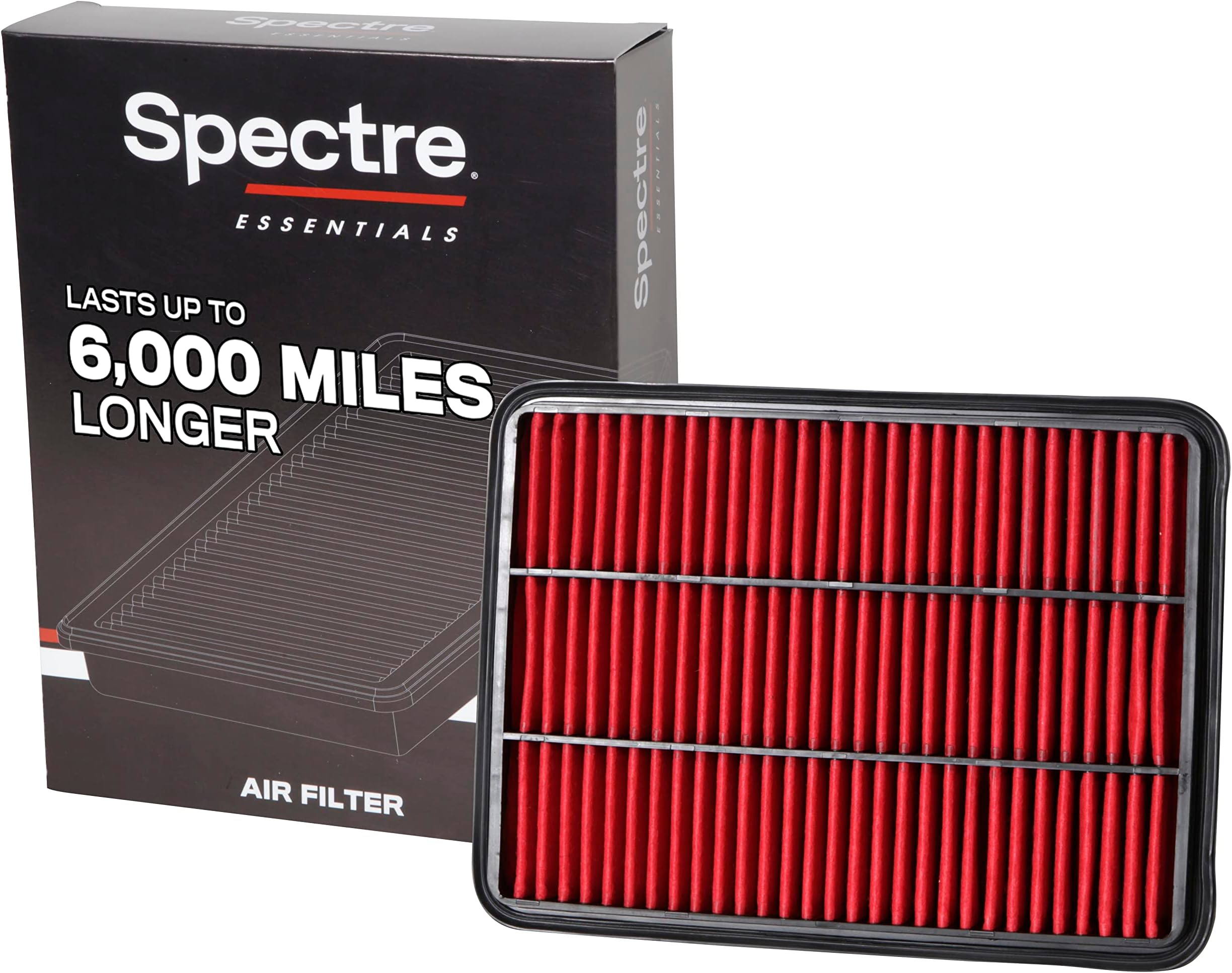 Amazon.com: Spectre Essentials Engine Air Filter by K&N: Premium, 50 ...