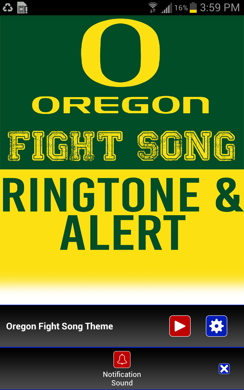Oregon Fight Song Theme Ringtone - App on Amazon Appstore