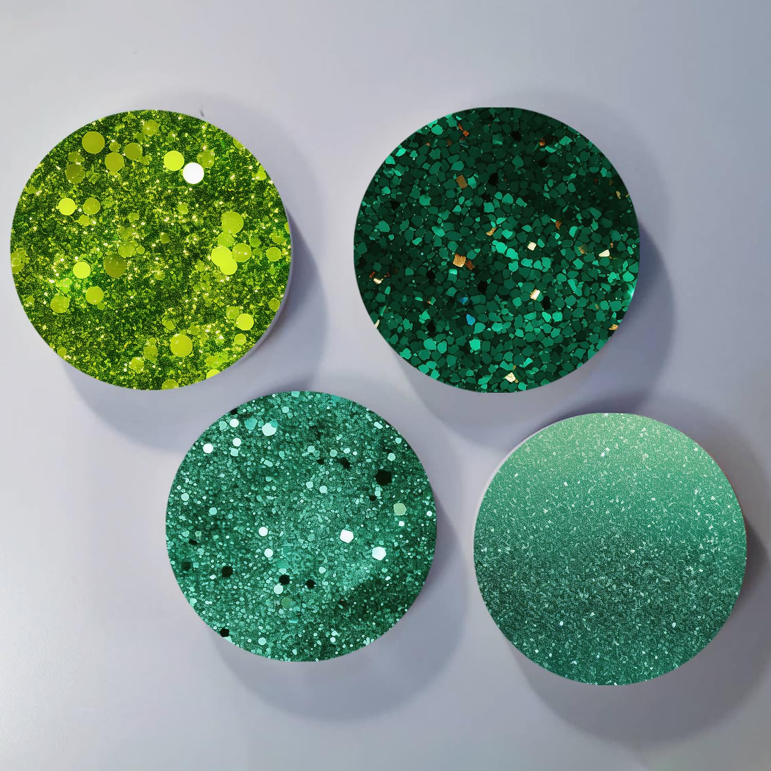 Snapklik.com : Green Glitter Sublimation Transfer Sheets For Heat Press ...