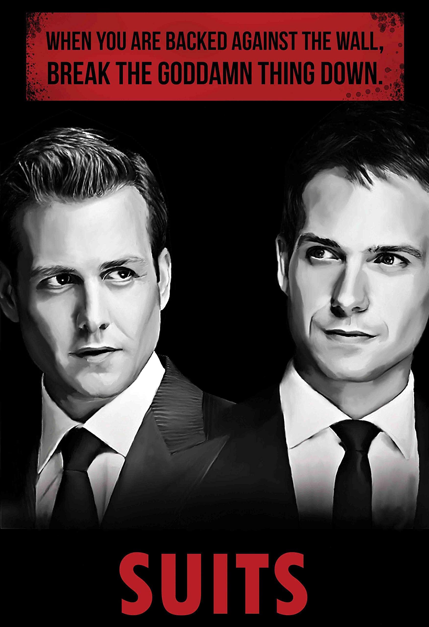 POSTER WALLAH Suits TV Series Poster for Home Office and Student Room ...