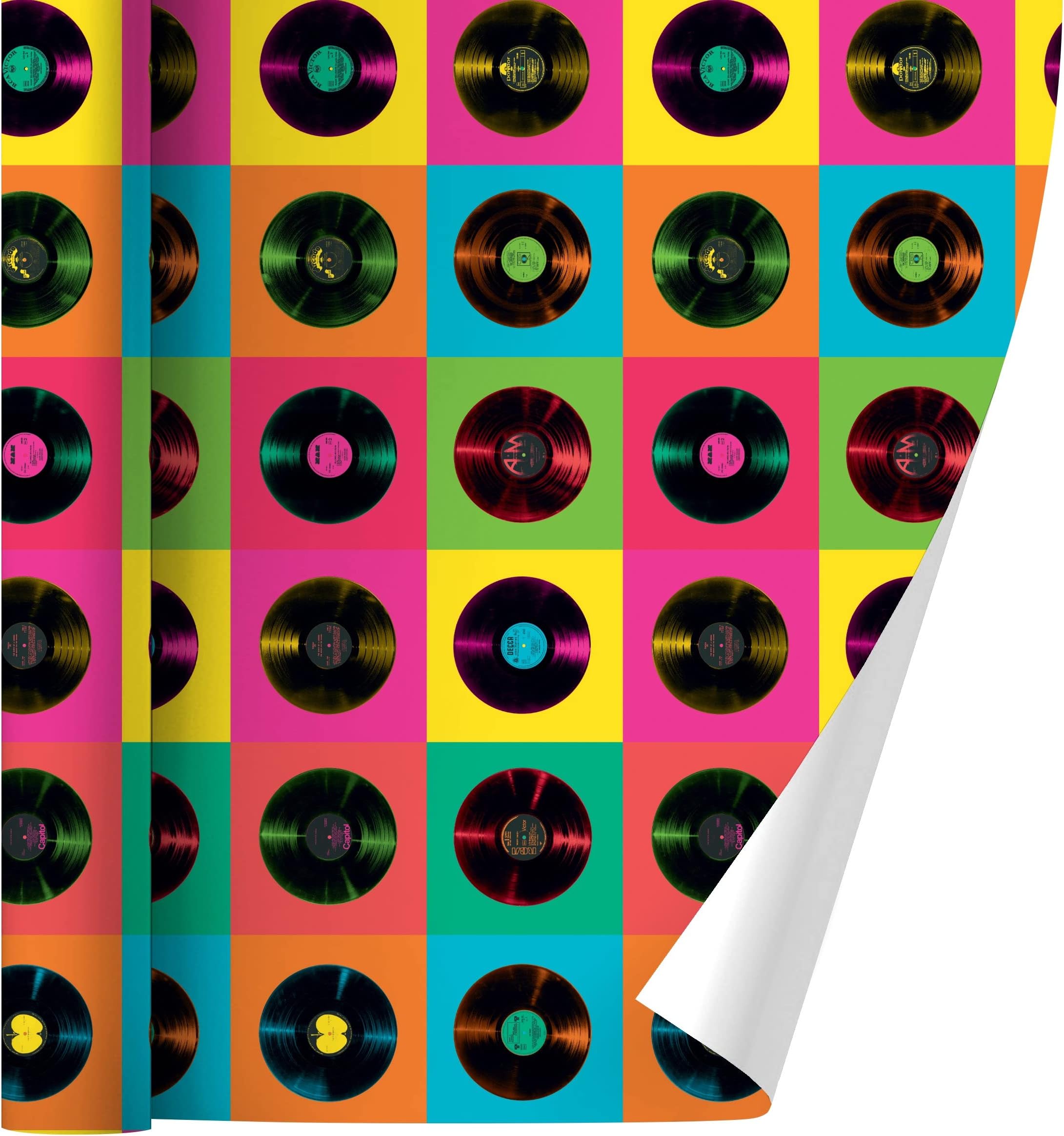 Amazon.com: Music Treasures Co. Drumset Theme Wrapping Paper : Home ...